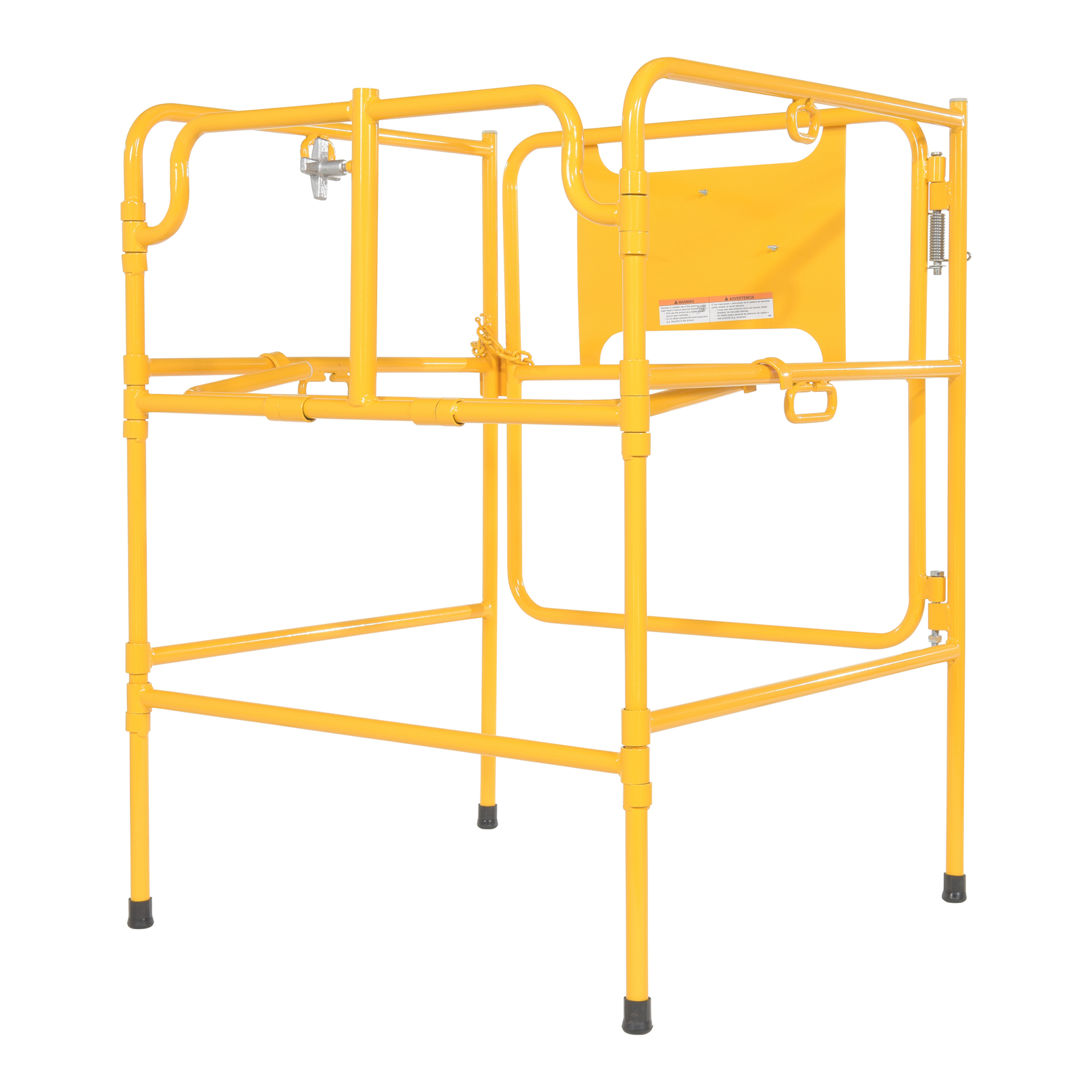 Vestil, Man Hole Guard Rail, Length 32.625 in, Model# MHGR-32-SI-C-01 ...