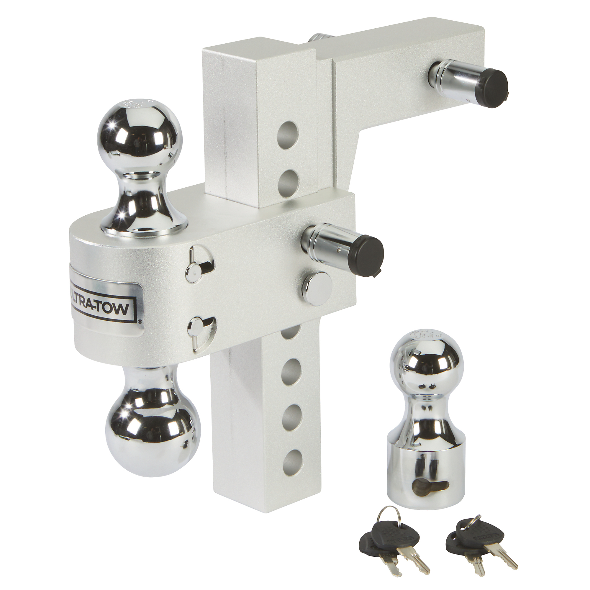 Ultra-Tow 8in. Adjustable Ball Mount, Aluminum, Class IV, 12,000-Lb ...