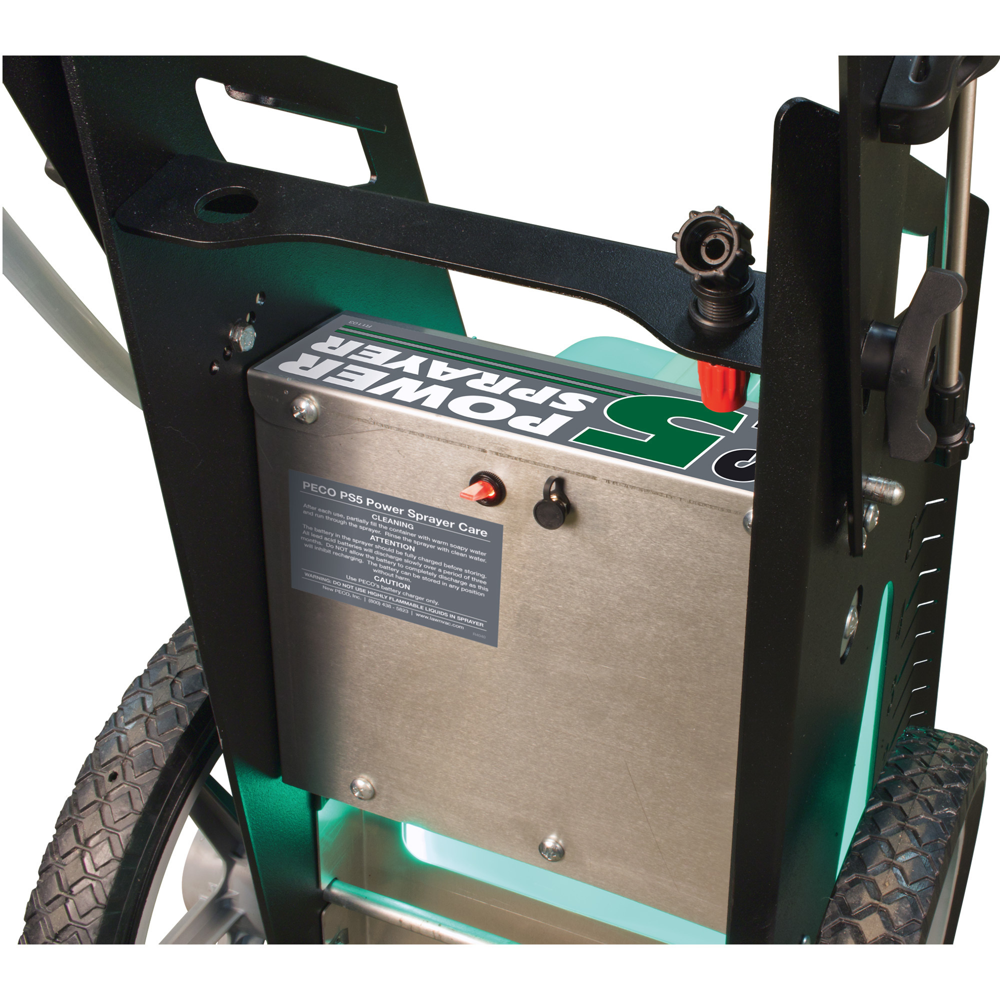 PECO, PS5 Power Sprayer, 5 Gallon Capacity, Tank Size 5 Gal, Flow 1 GPM ...