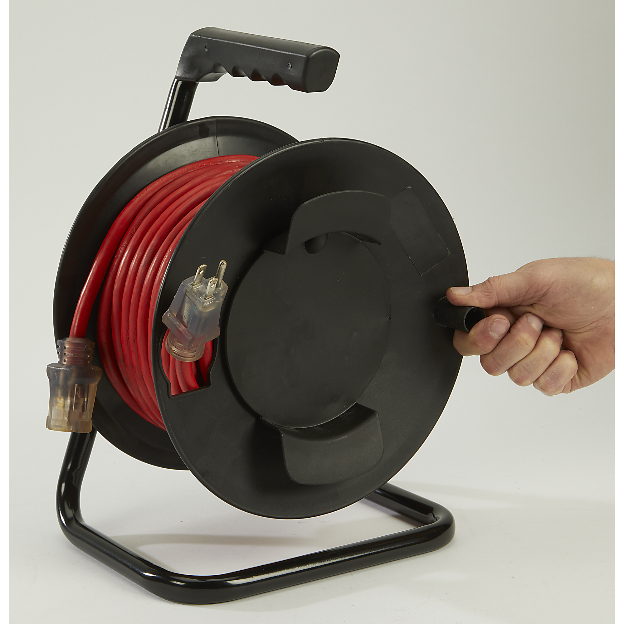 Strongway Portable Extension Cord Storage with Metal Stand, Model ...