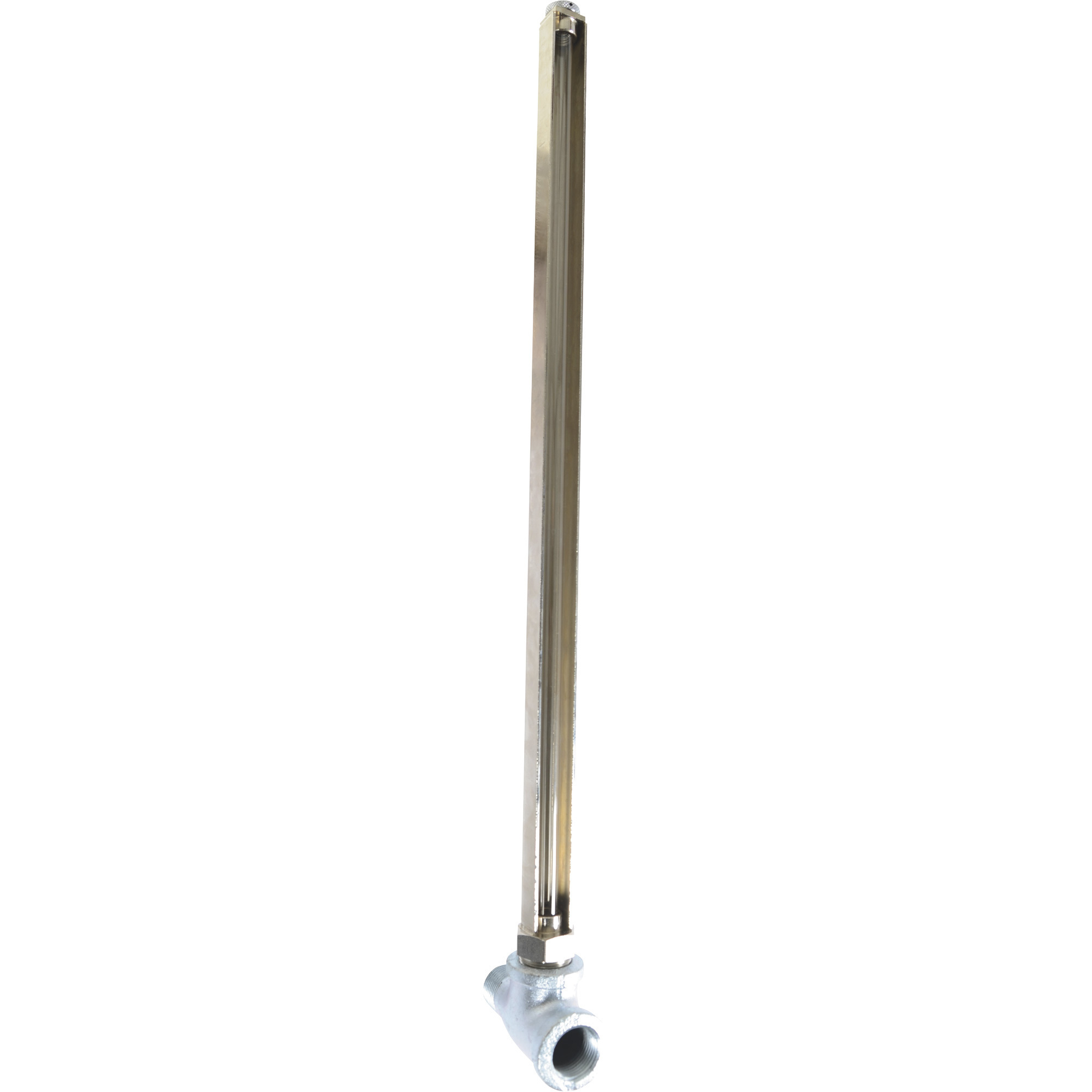 Vestil Horizontal Drum Gauge Level Indicator - For 55-Gallon Plastic or ...