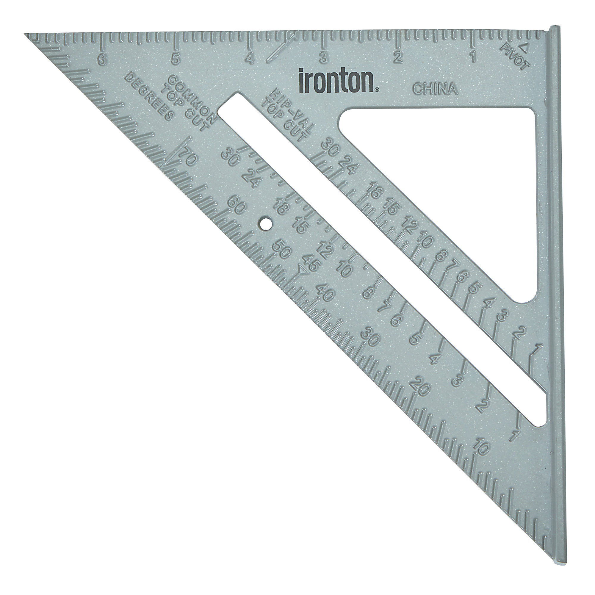 Ironton 7in. 4-in-1 Aluminum Rafter Angle Square | Northern Tool