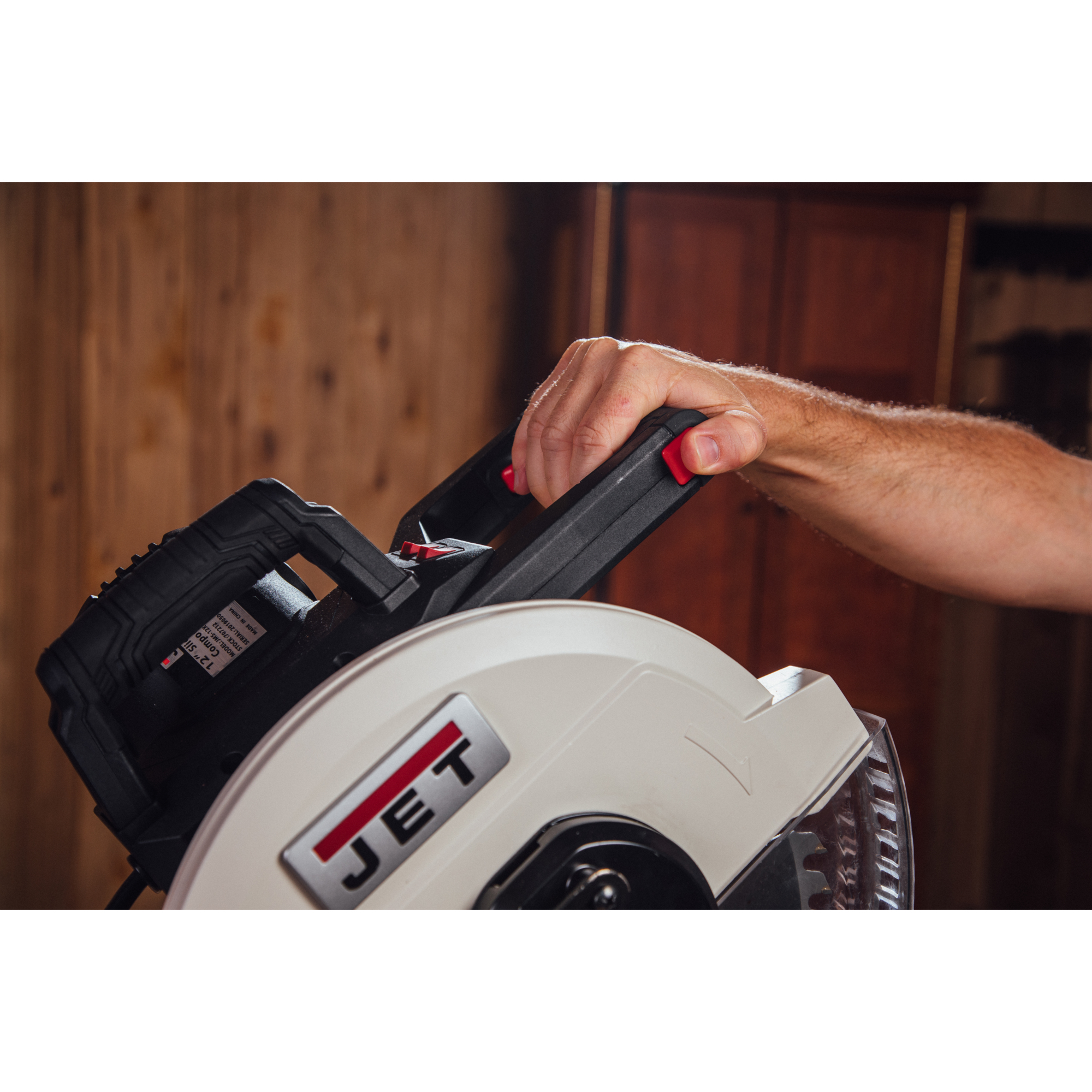 JET, Dual Mitering Bandsaw, Horsepower 1 HP, Max. Speed 3500 rpm, Amps ...