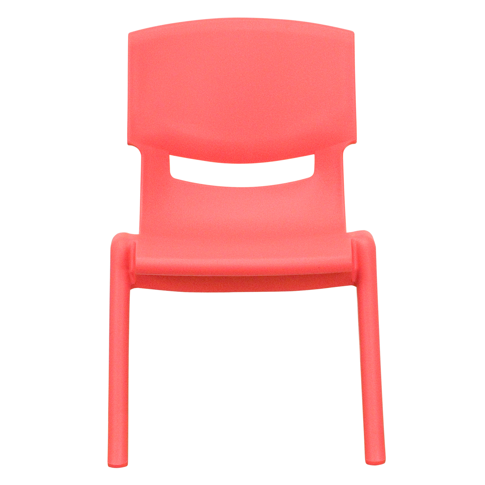 Flash Furniture, 4 Pack Red Plastic School Chair-10.5in.H Seat ...