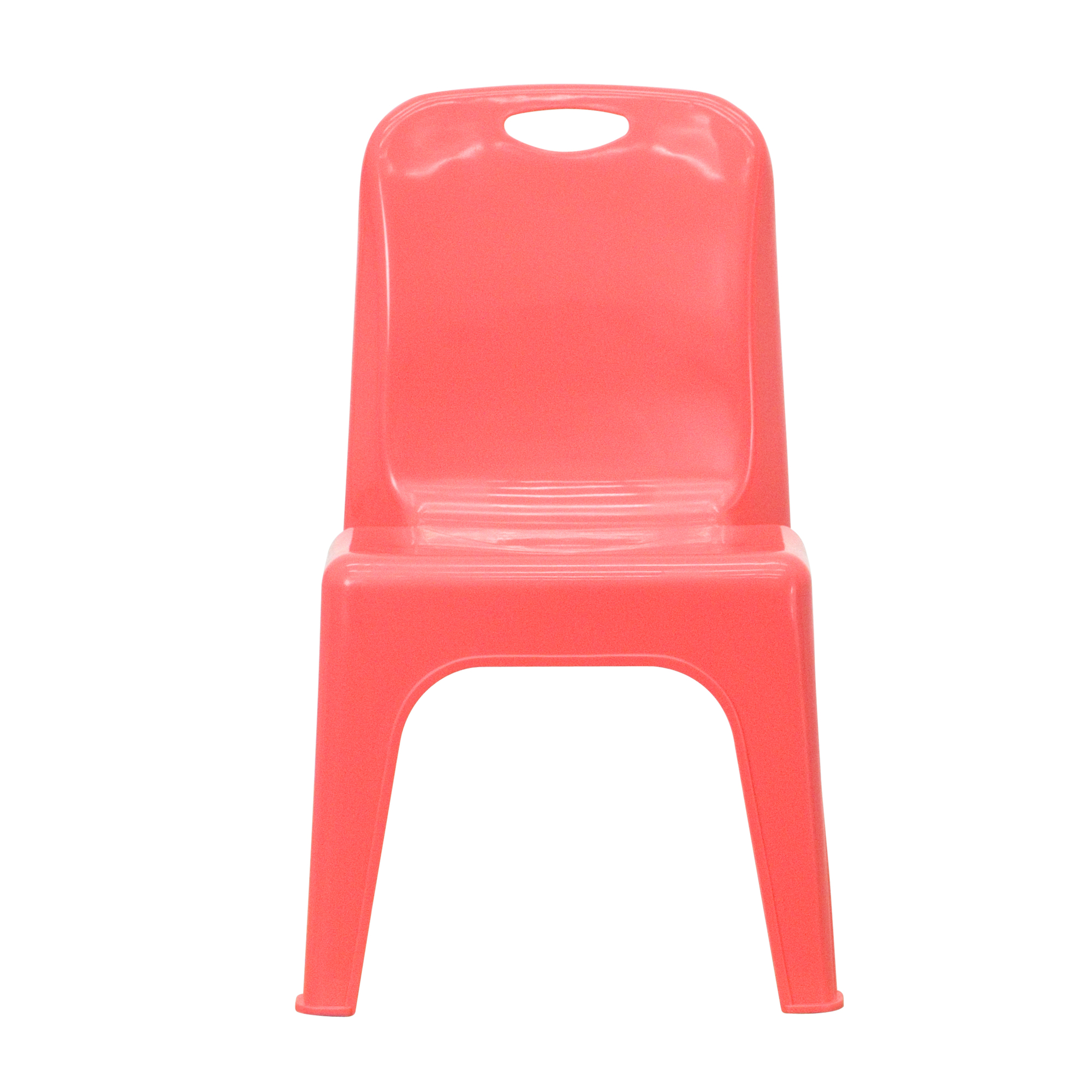 Flash Furniture, 4 Pack Red Plastic School Chair-11in.H Seat, Primary ...