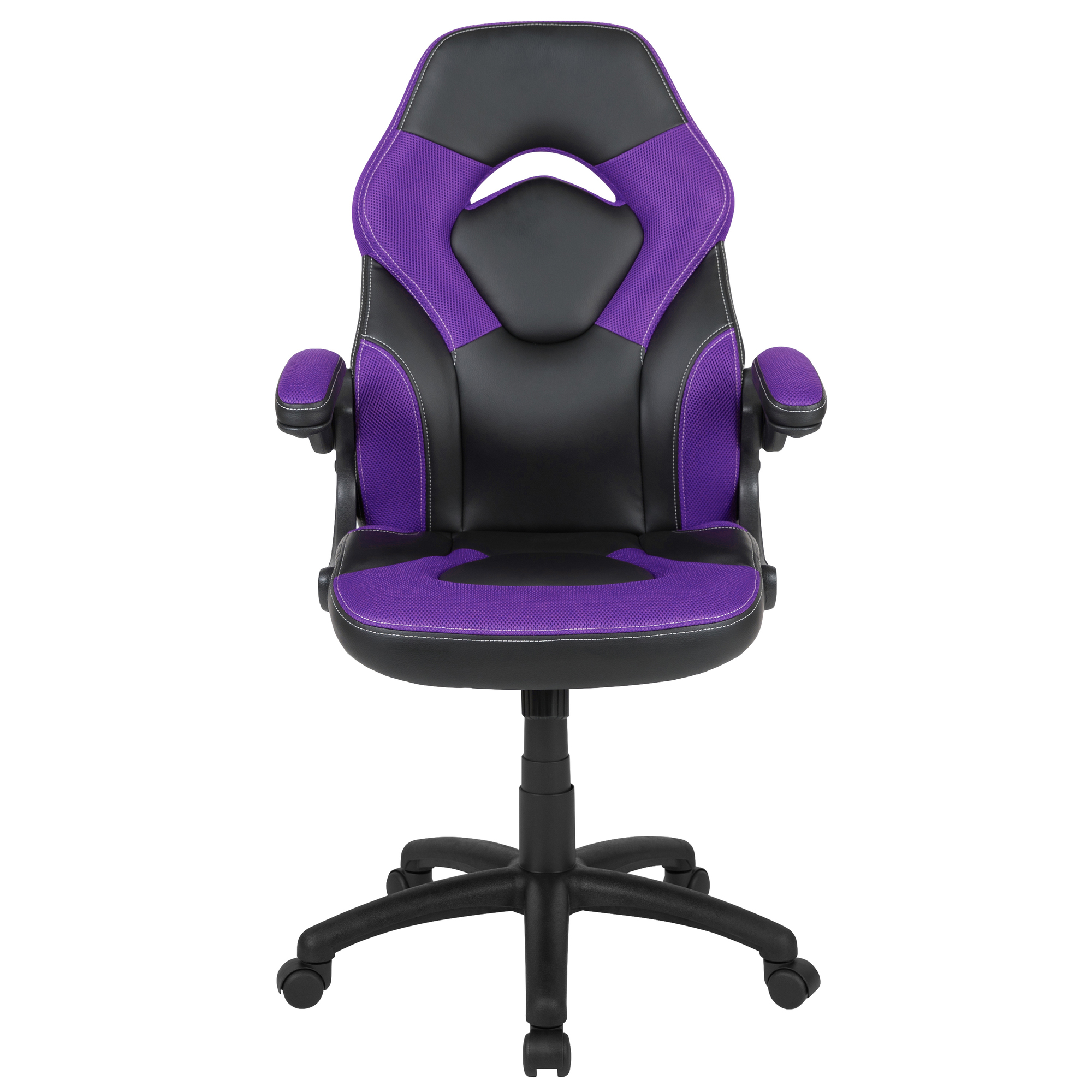 Flash Furniture, High Back Purple Racing Ergonomic Gaming Chair ...