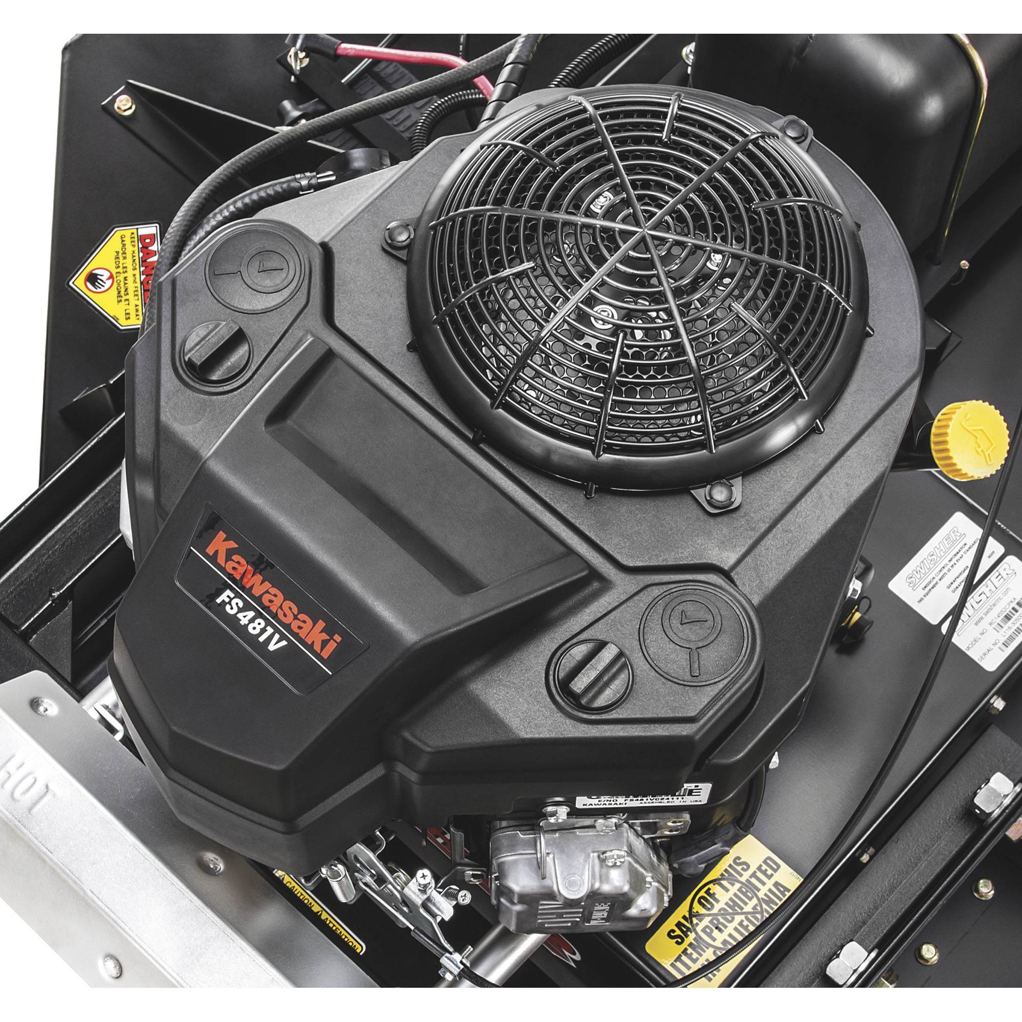 Swisher Rough Cut Pull-Behind Trailcutter with Electric Start, 52in.W ...