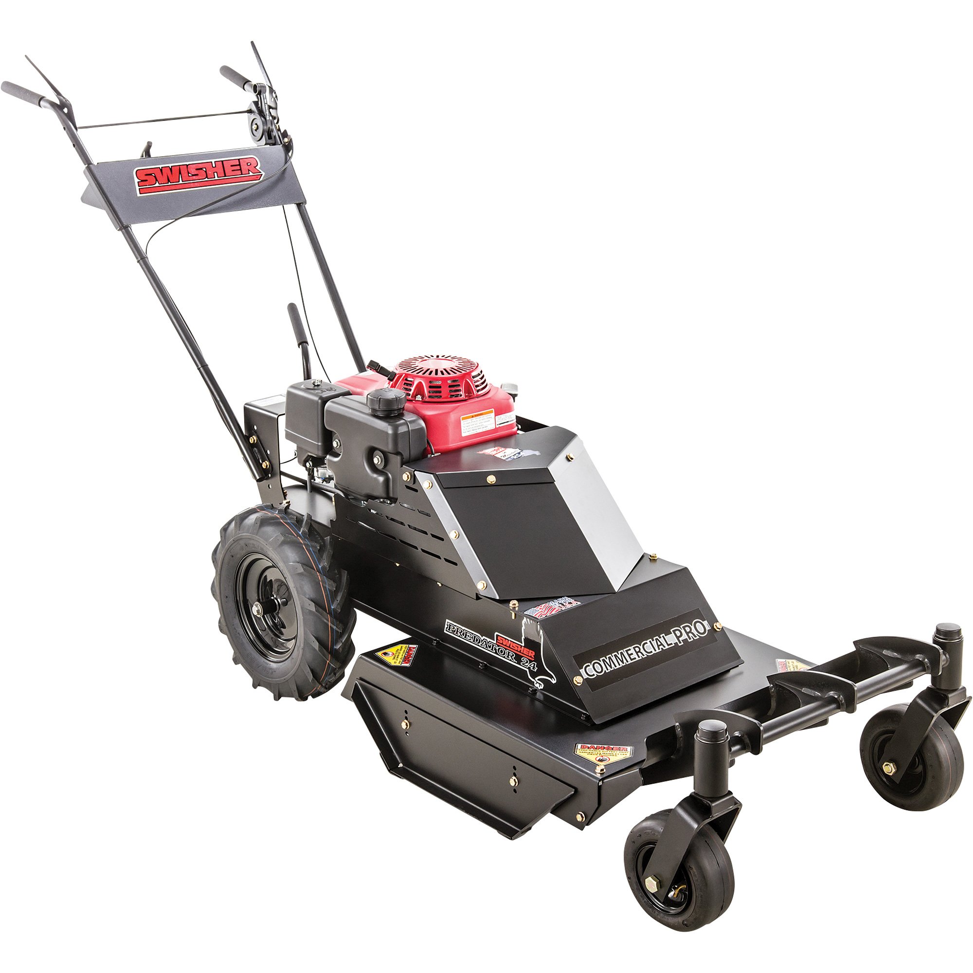 Swisher Self-Propelled Walk-Behind Rough Cut Mower — 4in.H, 24in.W ...