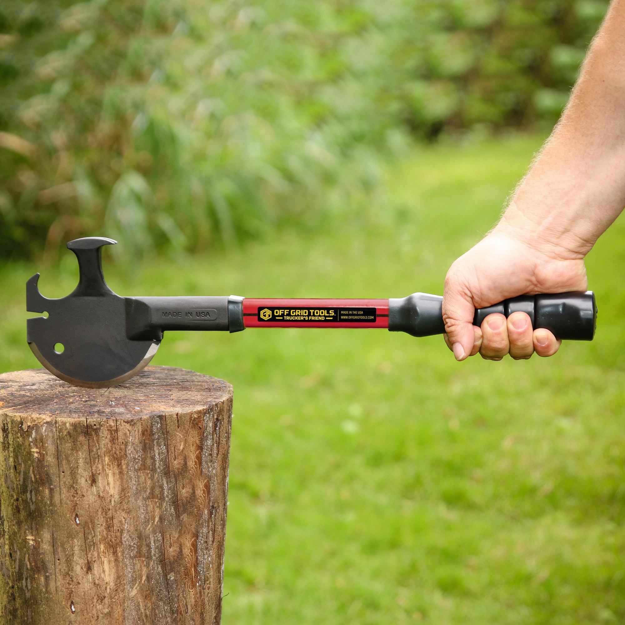 Off Grid Tools, Trucker's Friend - Red, Carbon Steel, Model# OGT-TF2RED ...