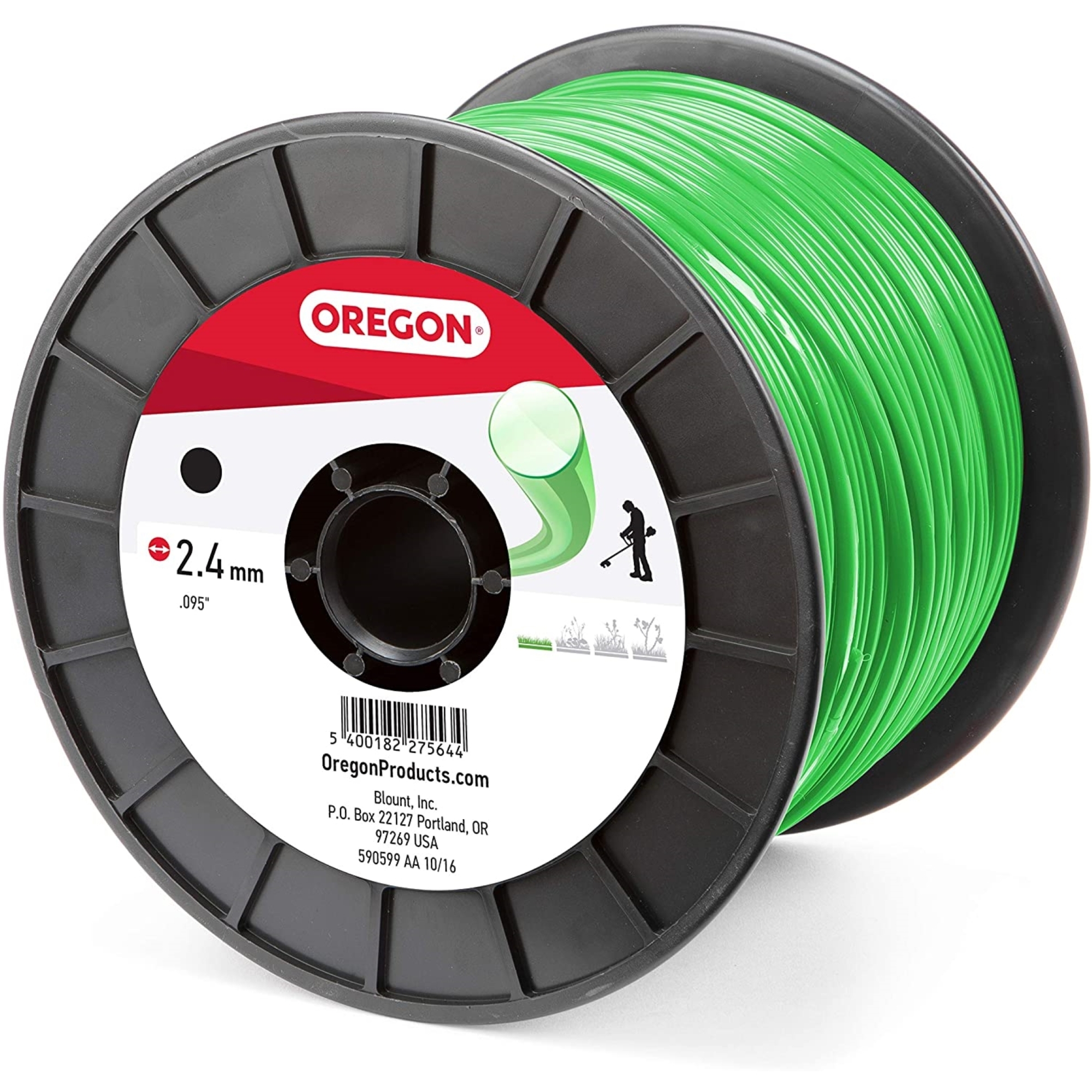 Oregon, Trimmer Line, Line Diameter 0.105 in, Line Length 685 ft, Model ...