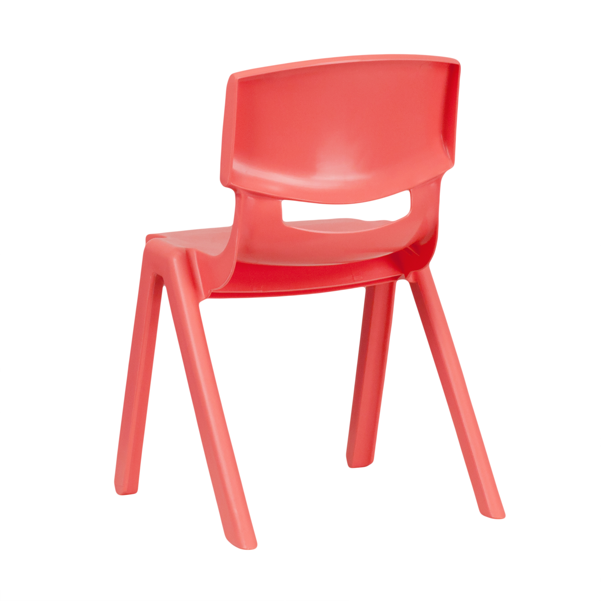 Flash Furniture, 2 Pack Red Plastic Stack School Chair-13.25in.H Seat ...