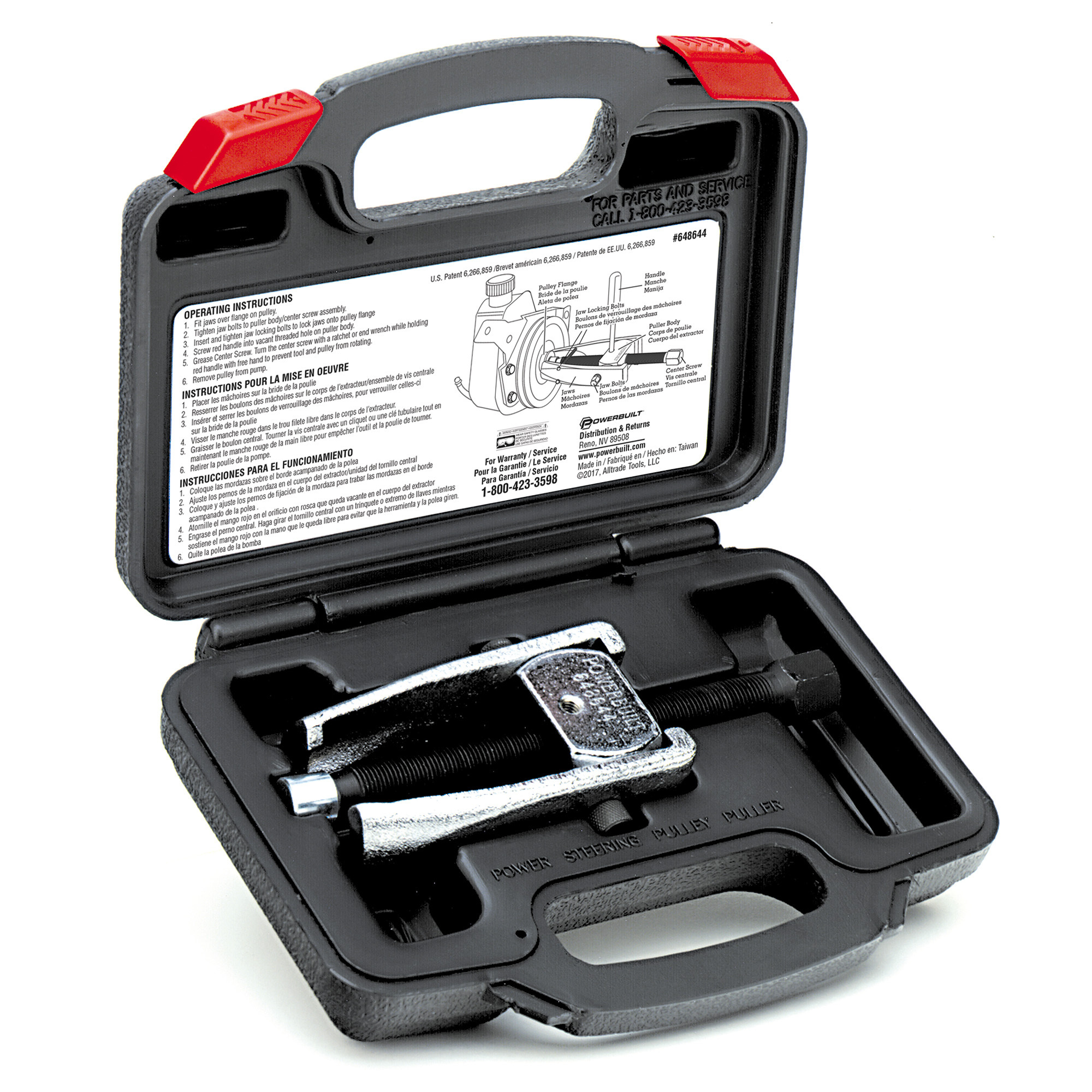 Powerbuilt, Power Steering Pulley Puller, Model# 648644 | Northern Tool