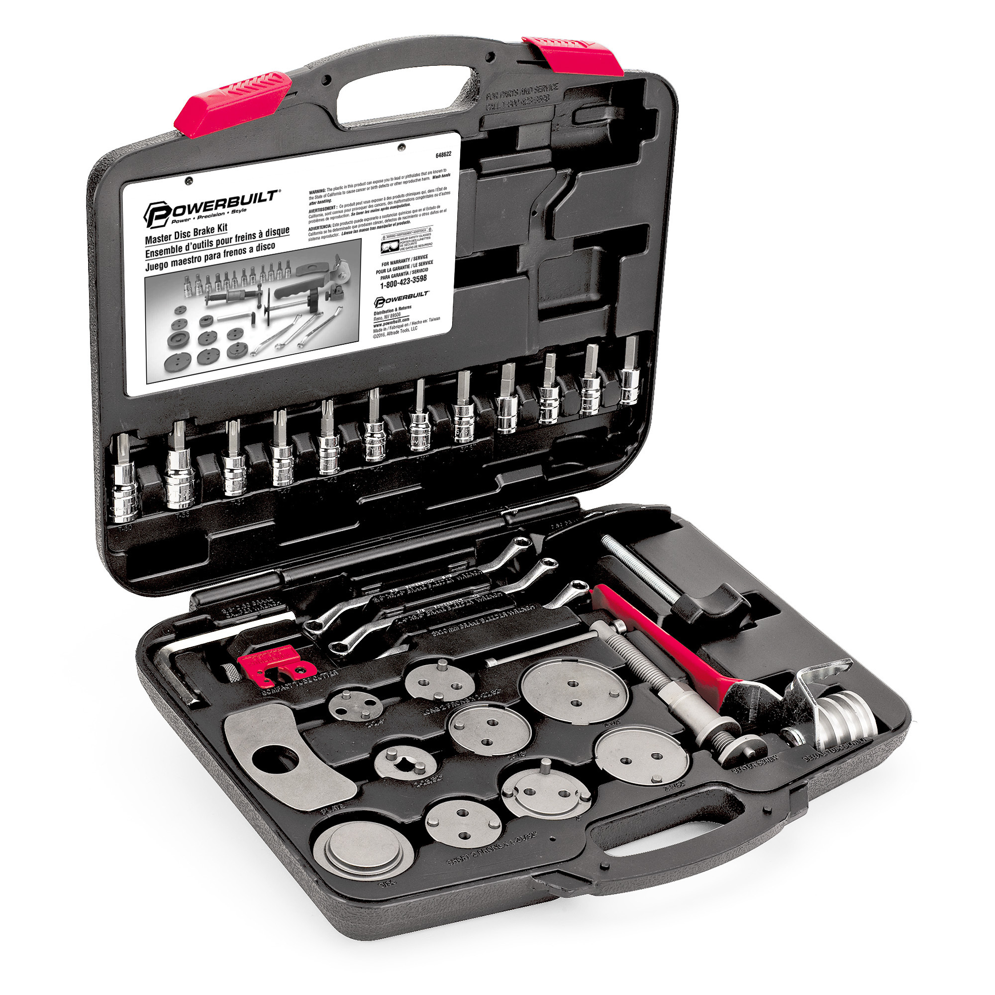 Powerbuilt, Master Disc Brake Set, Model# 648622 | Northern Tool