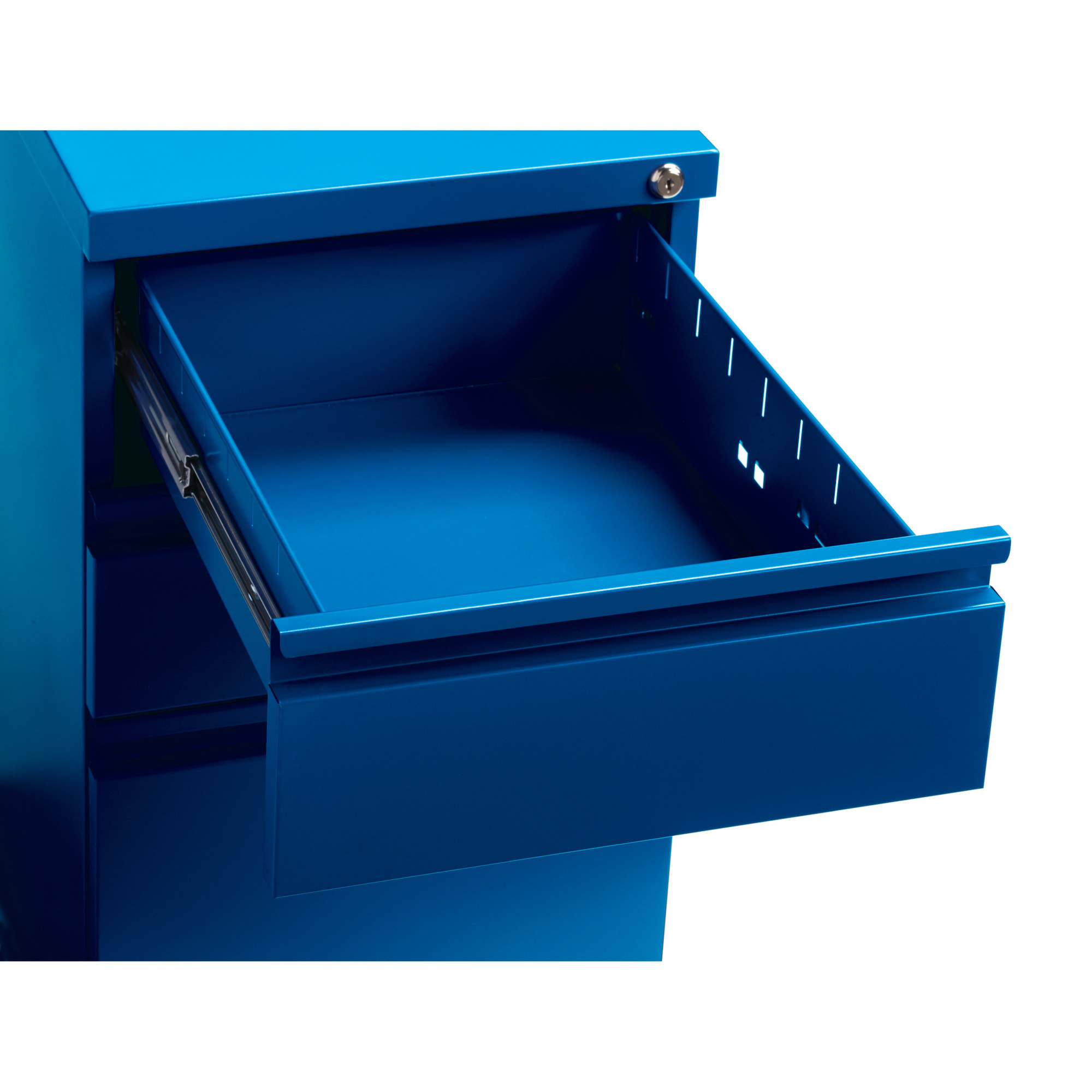 Hirsh Industries, Mobile Ped File Cabinet 3 Drawer Box-Box-File, Width ...