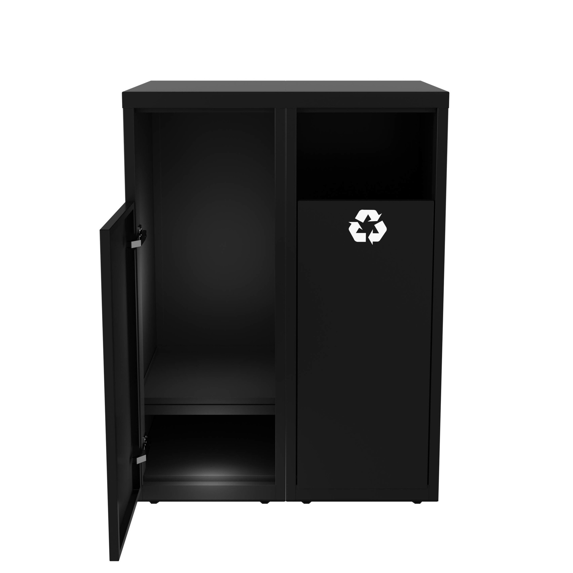 Hirsh Industries, Recycling Tower, Capacity 50 ft³, Material Steel ...