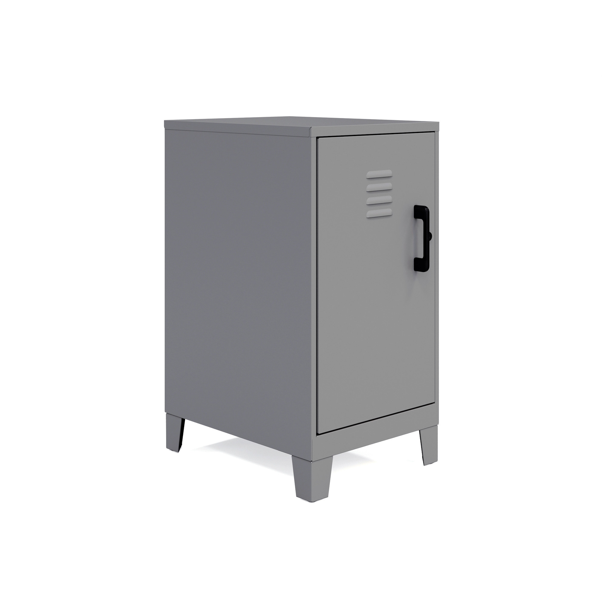 Hirsh Industries, 2 Shelf Mini Storage Locker Cabinet, Height 27.5 in ...