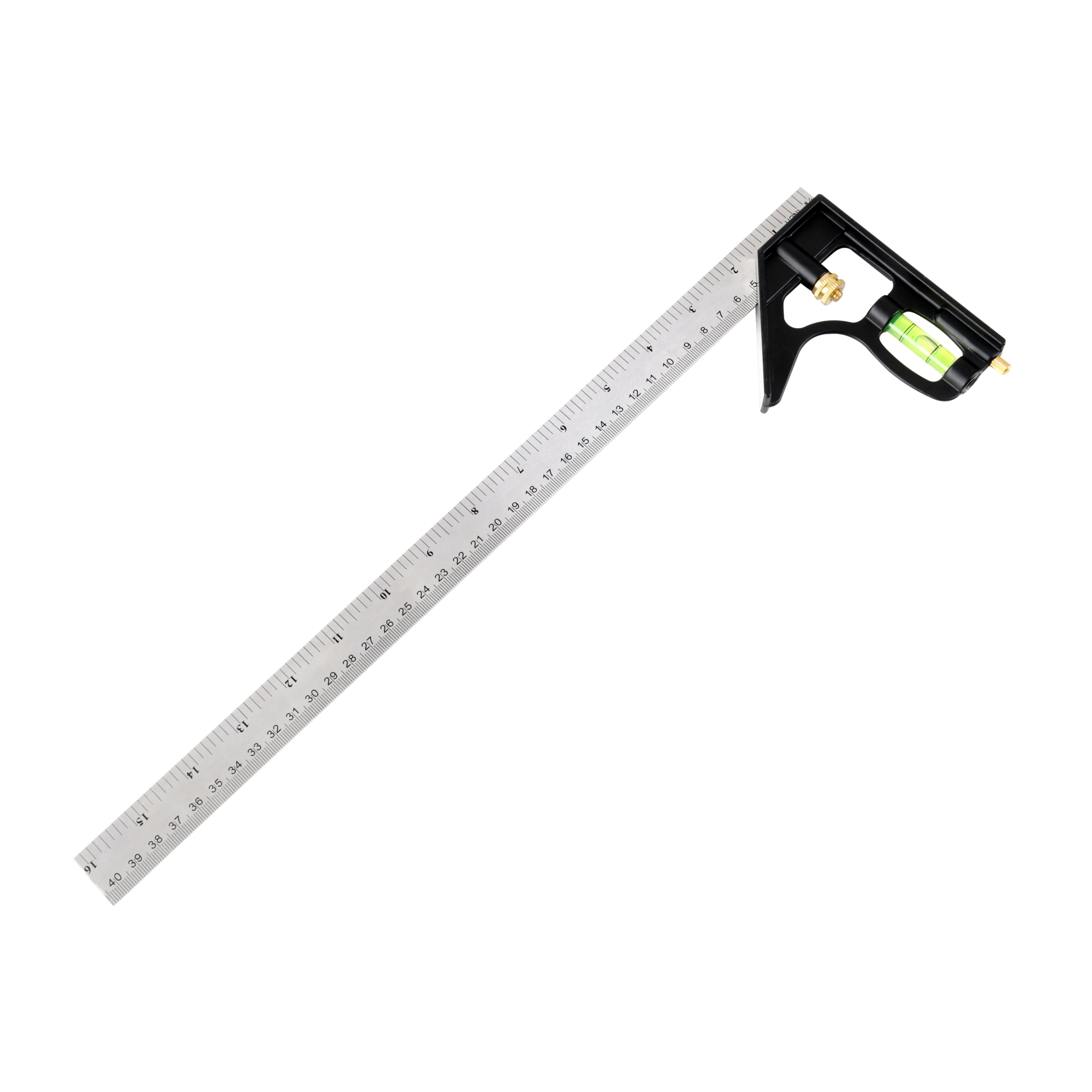 Ironton 16in. Stainless Steel Combination Square Ruler, Measures up to ...
