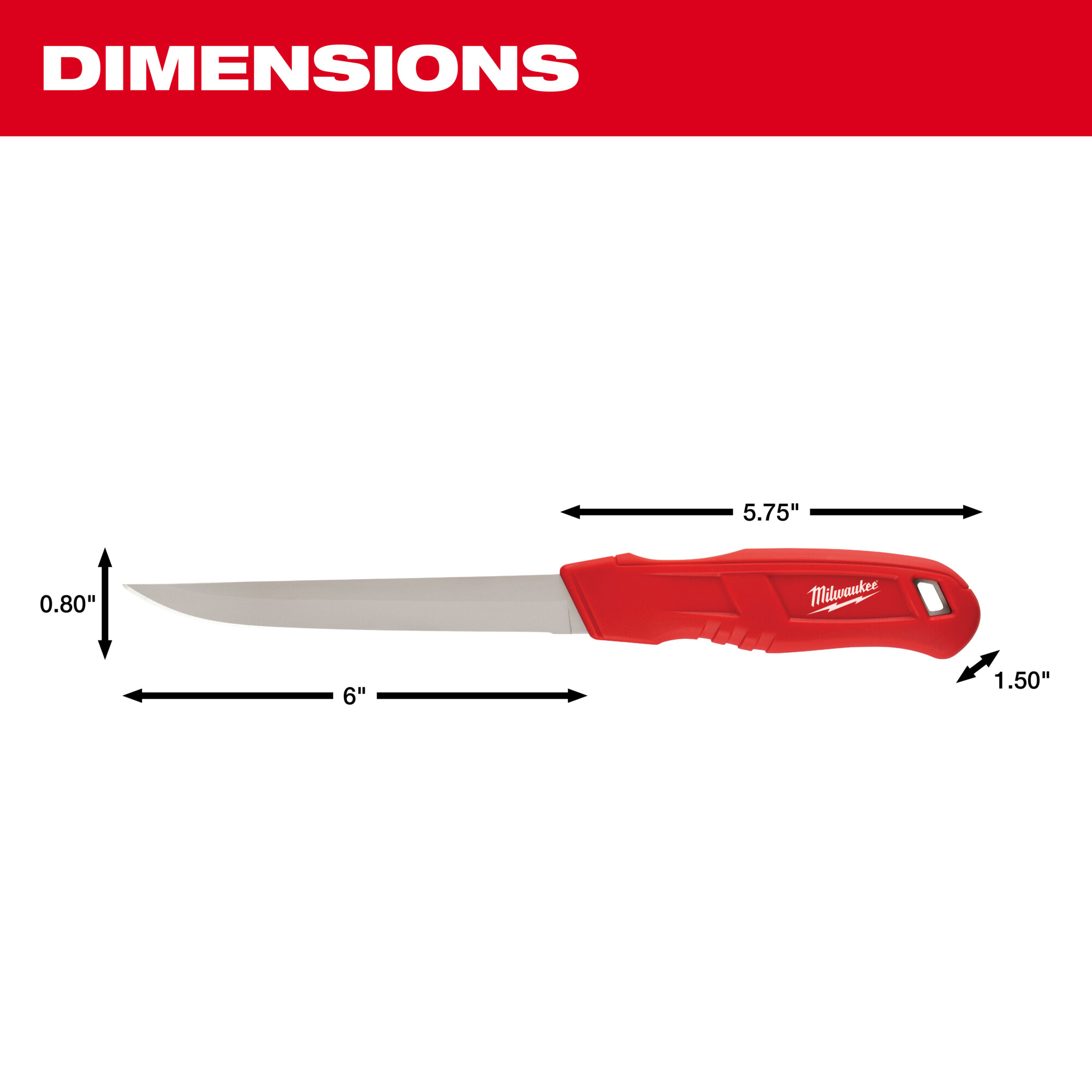 Milwaukee, Smooth Blade Insulation Knife, Blades (qty.) 1, Knives (qty ...