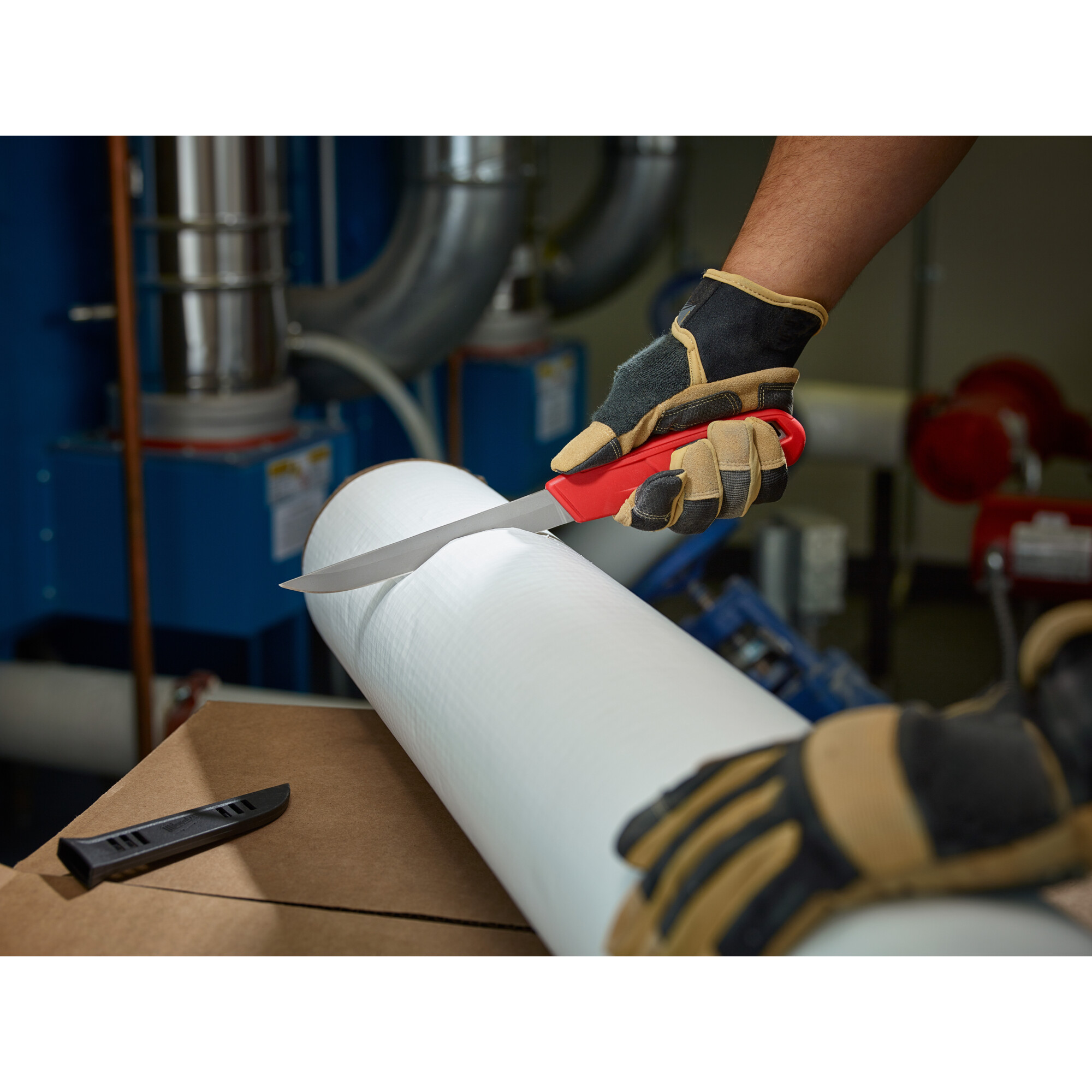 Milwaukee, Smooth Blade Insulation Knife, Blades (qty.) 1, Knives (qty ...