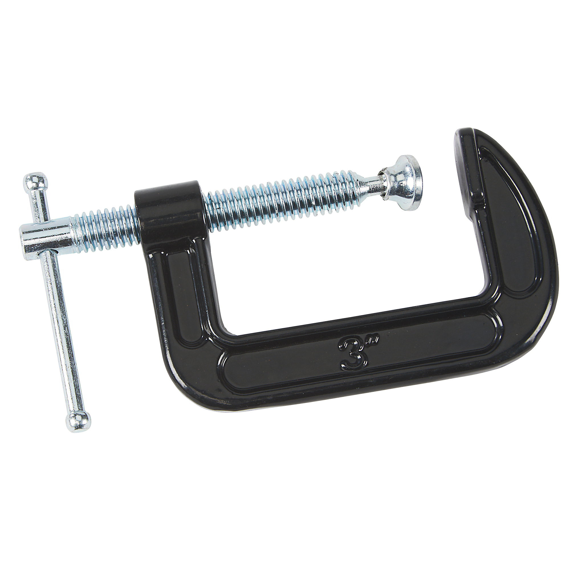 Ironton 3in. C-Clamp, 8,500-Lb. Clamping Pressure, 3in. Opening ...