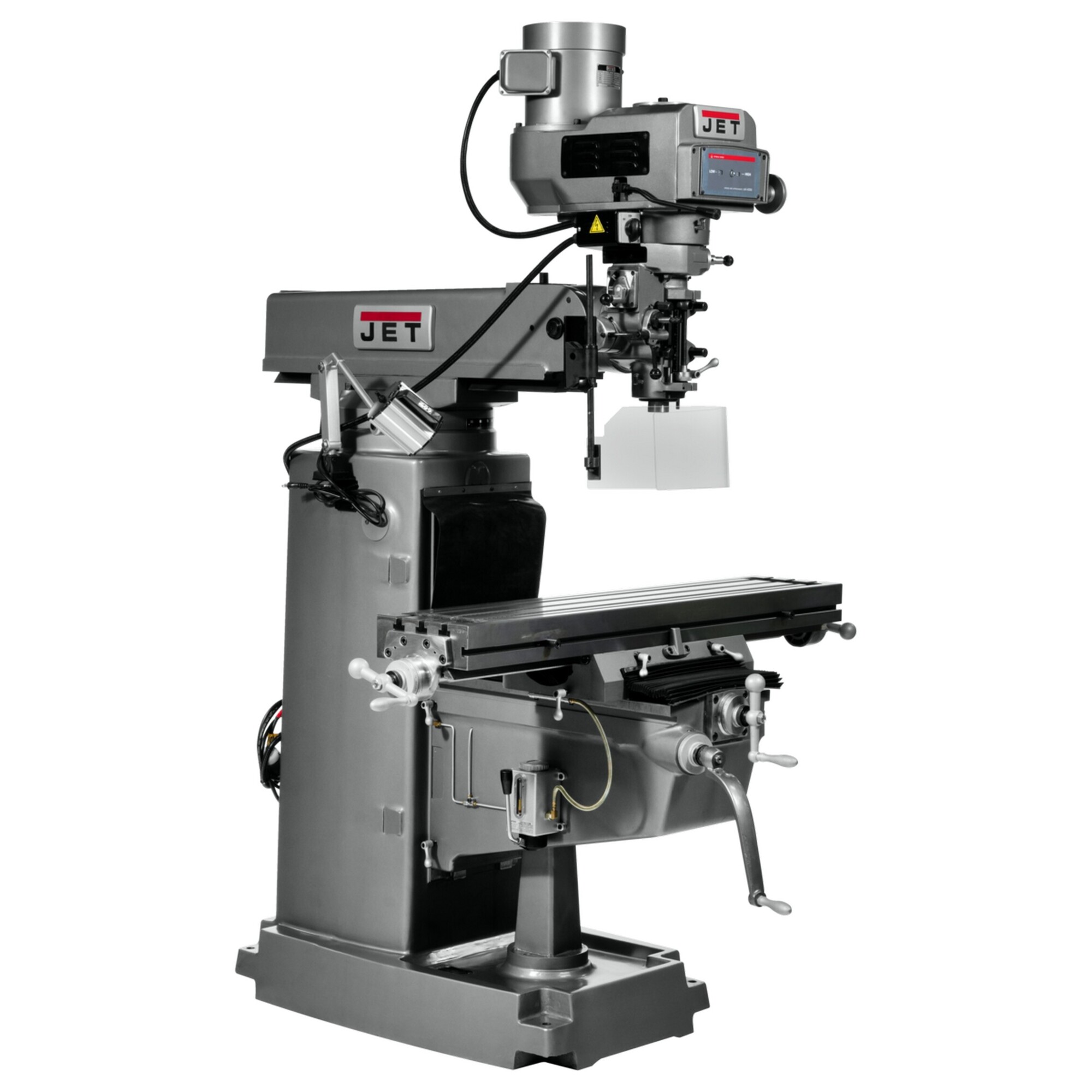 JET, Milling Machine, Horsepower 3 HP, Volts 230, Model# JTM-1050VS2 ...