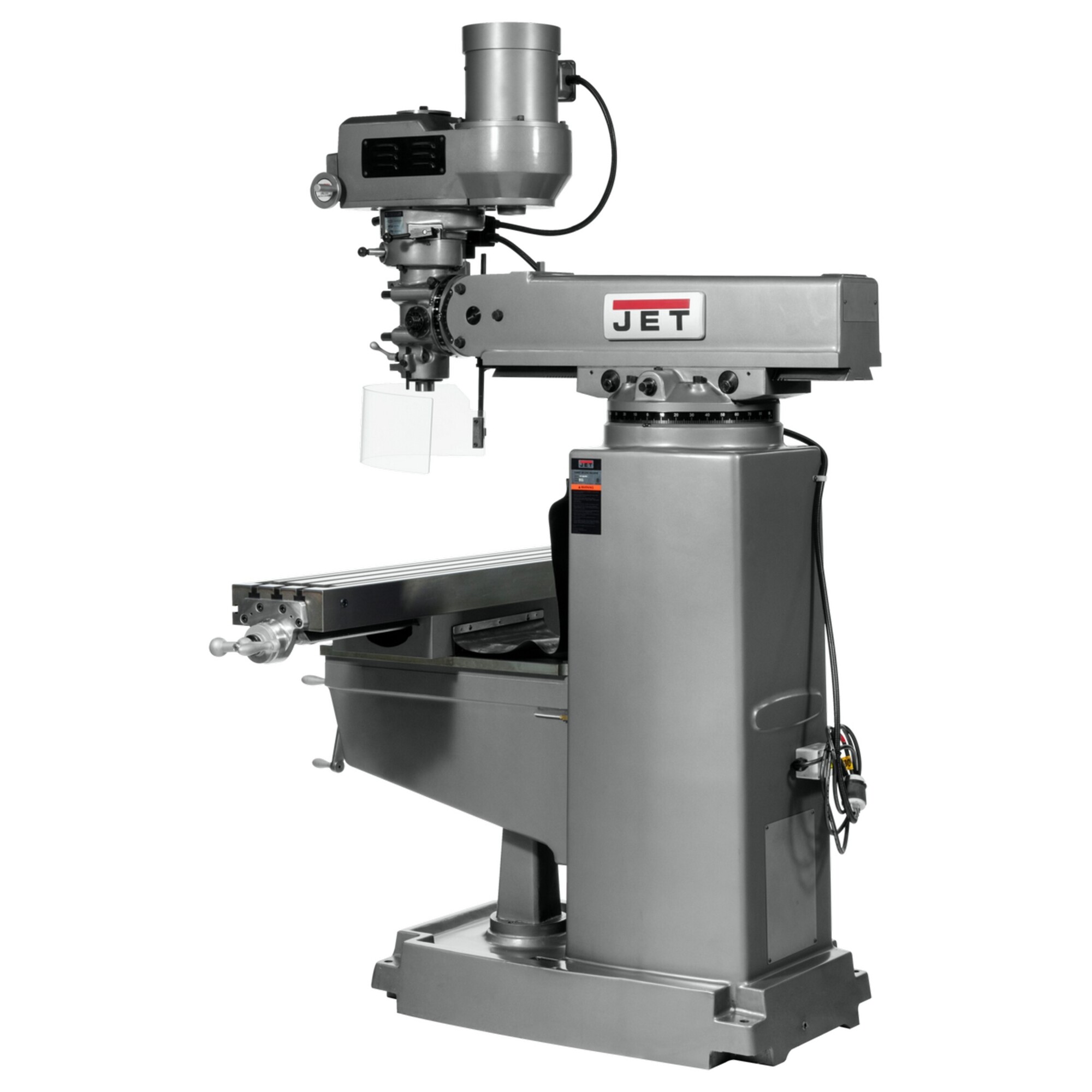 JET, Milling Machine, Horsepower 3 HP, Volts 230, Model# JTM-1050VS2 ...