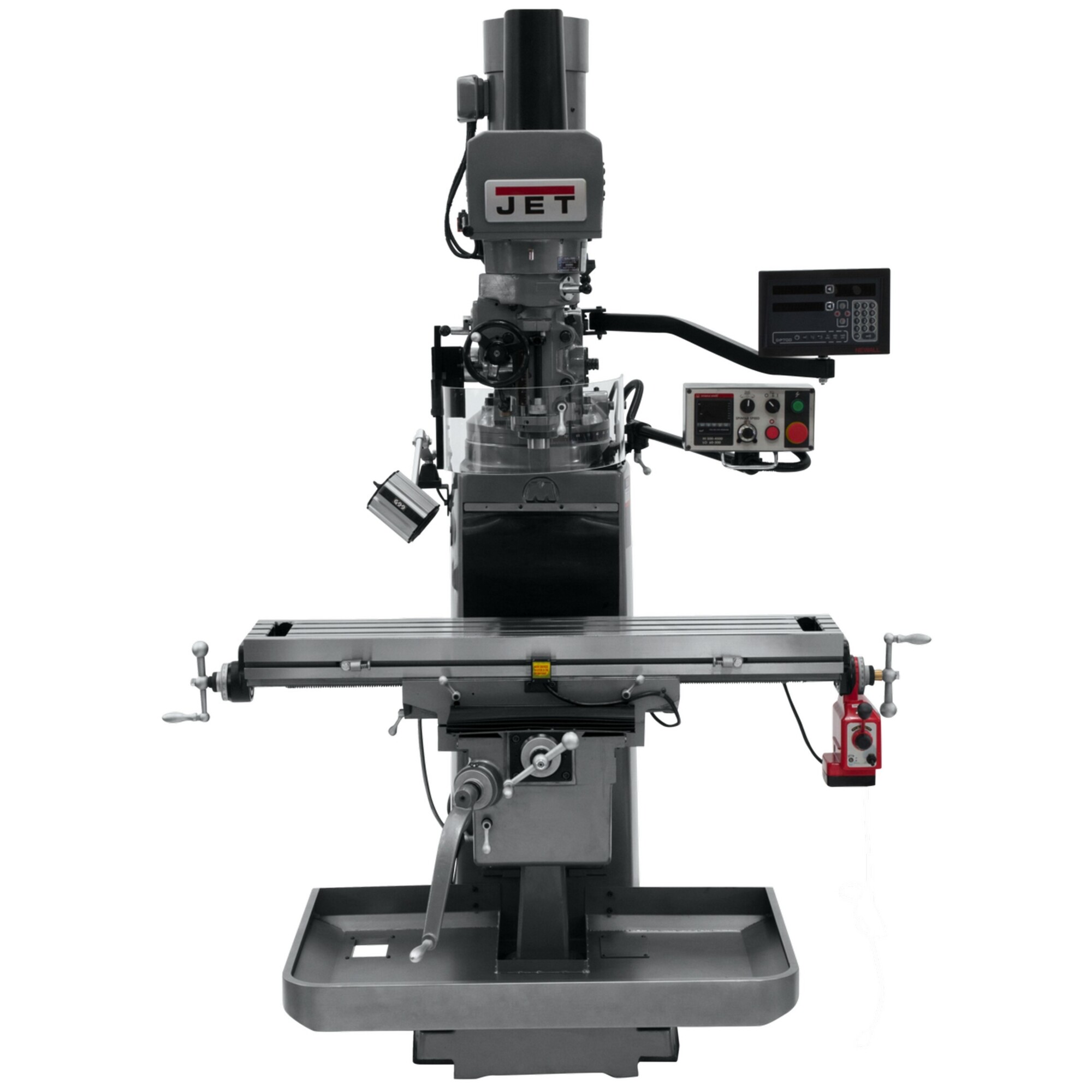 JET, Milling Machine, Horsepower 3 HP, Volts 230 Model# JTM-1050EVS2 ...