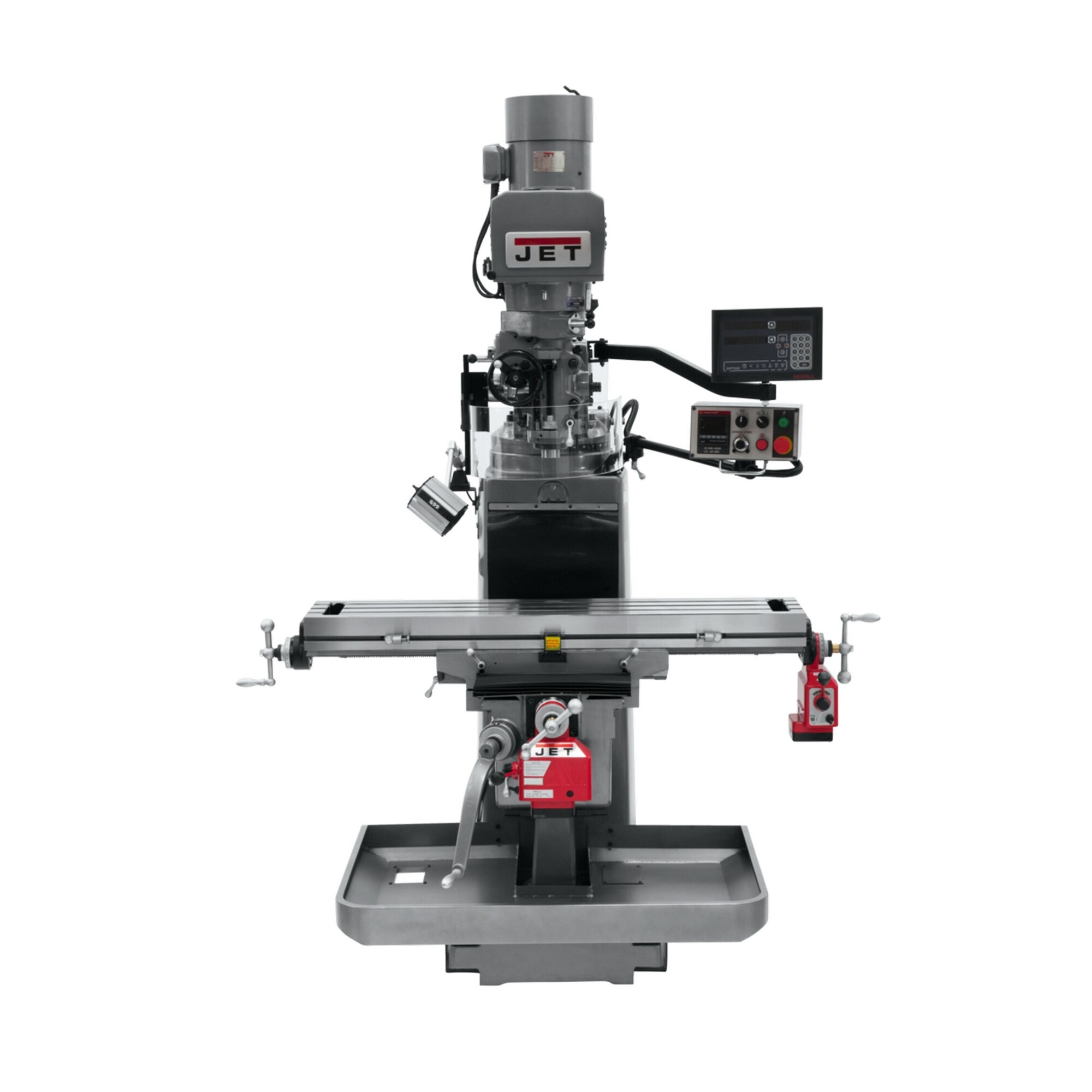 JET, Milling Machine, Horsepower 3 HP, Volts 230 Model# JTM-1050EVS2 ...