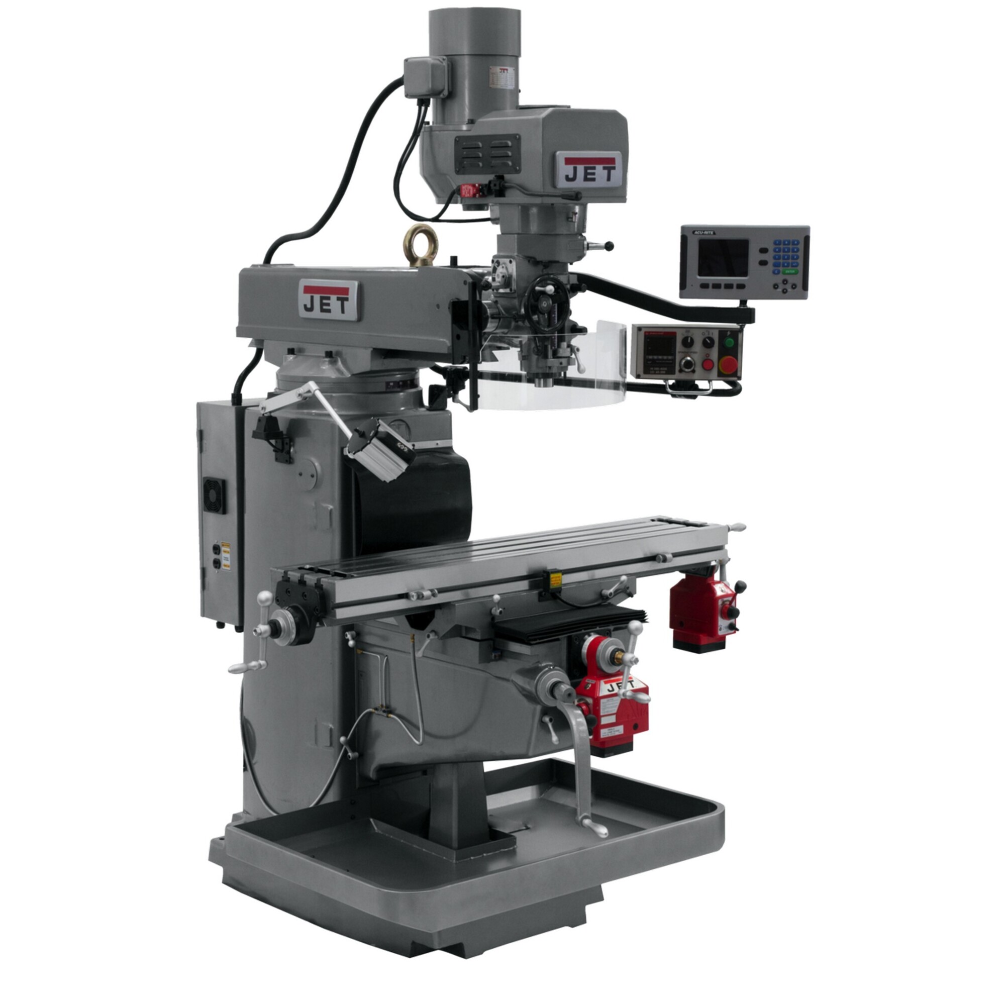 JET, Milling Machine, Horsepower 2 HP, Volts 230 Model# JTM-1050EVS2 ...