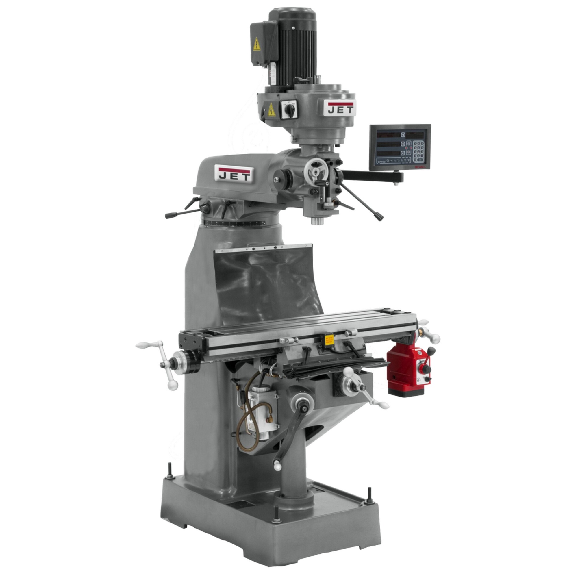 JET, Milling Machine, Horsepower 1.5 HP, Volts Multi, Model# JVM-836-1 ...