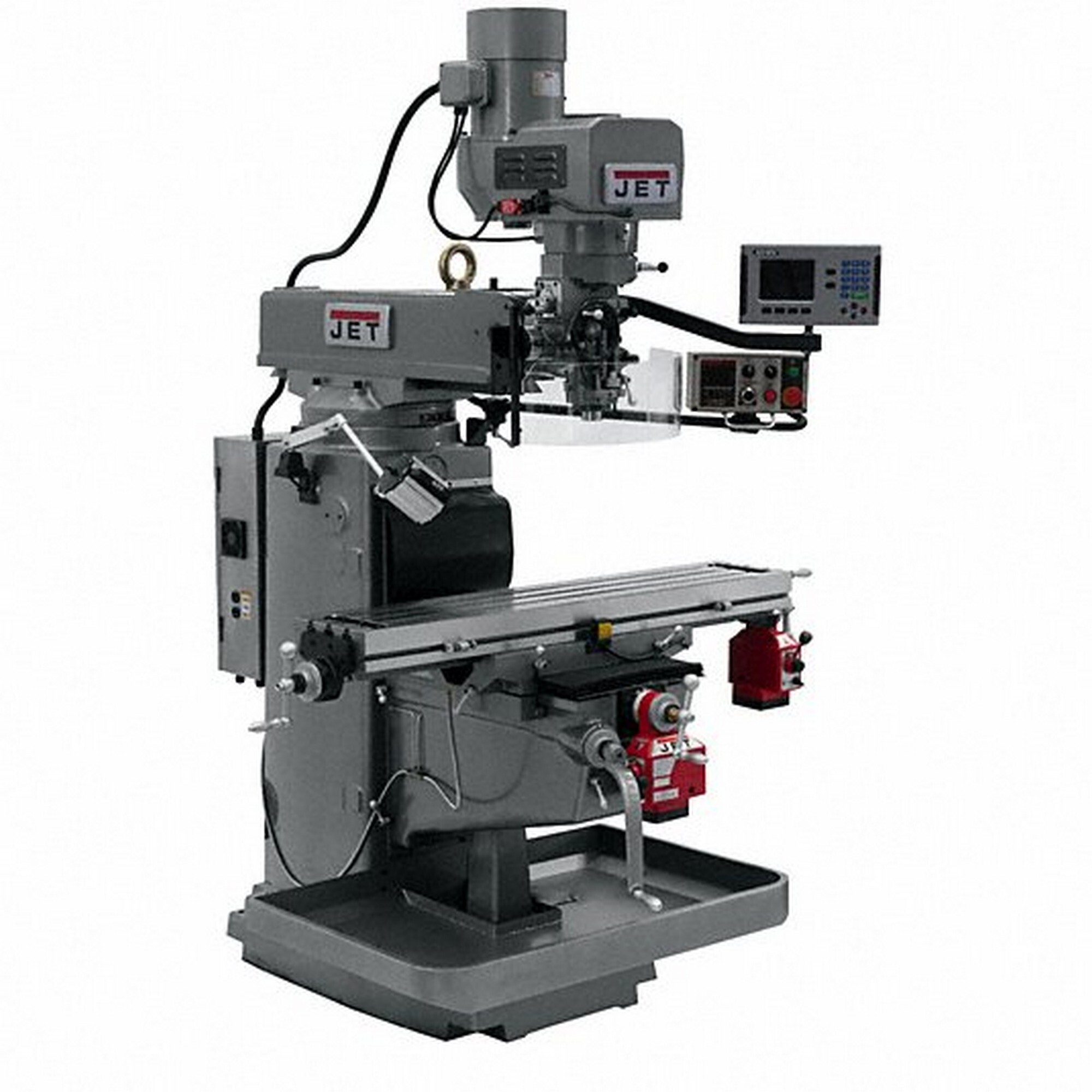JET, Milling Machine, Horsepower 3 HP, Volts 230 Model# JTM-1050EVS2 ...