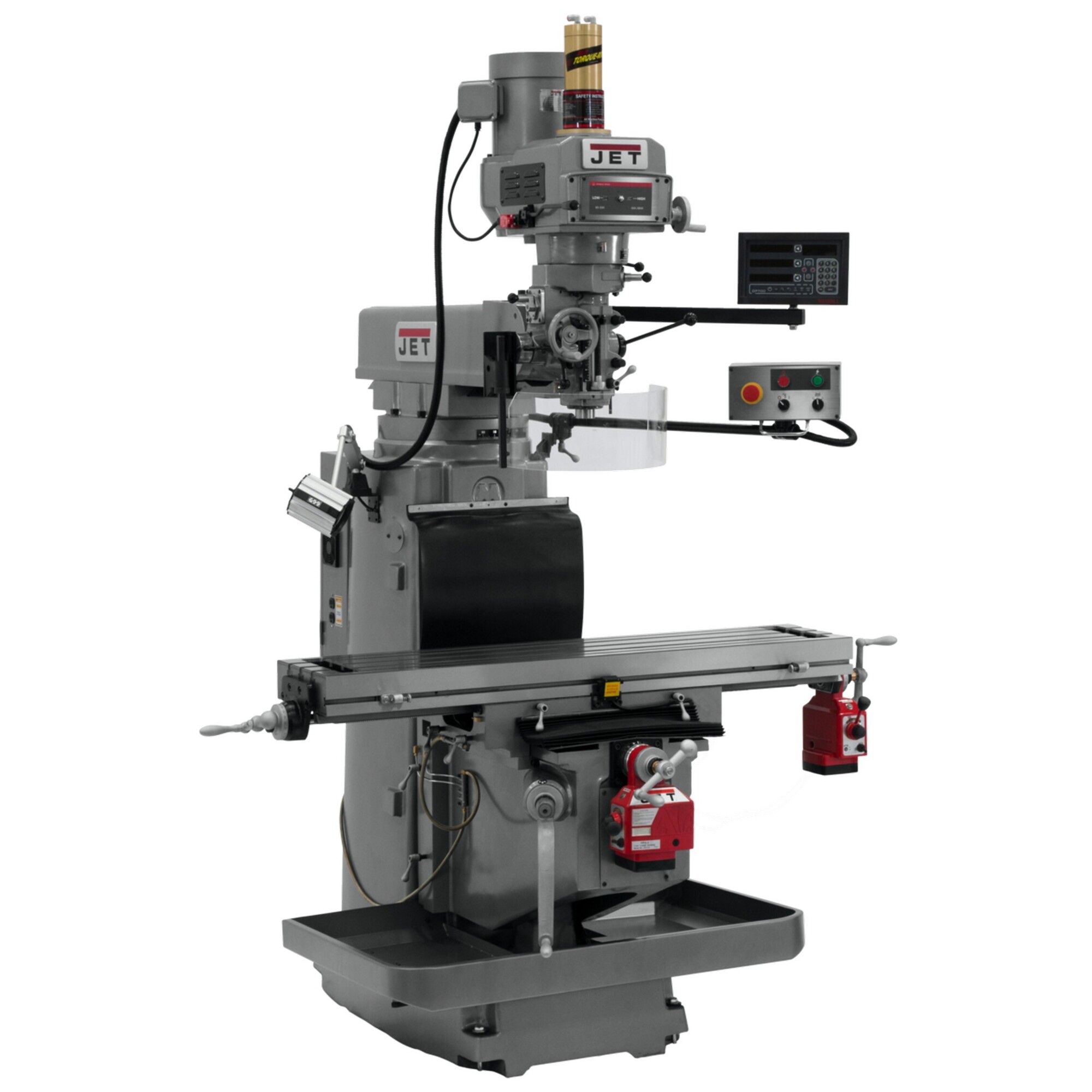 JET Variable Speed Vertical Milling Machine - 5 HP, 12in. x 54in ...