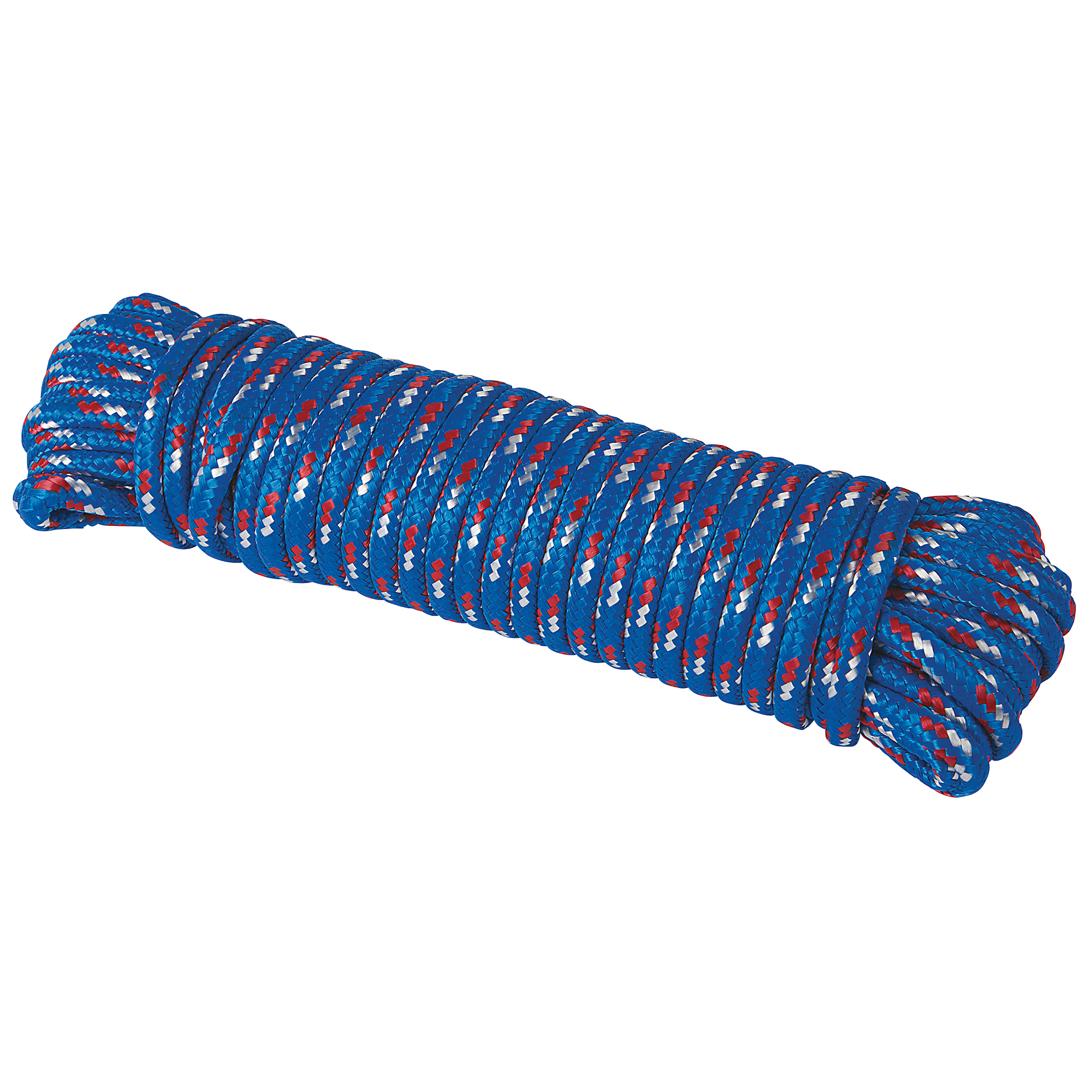 Ironton 3/8in. x 100ft. Poly Rope, Diamond Braided, Blue | Northern Tool