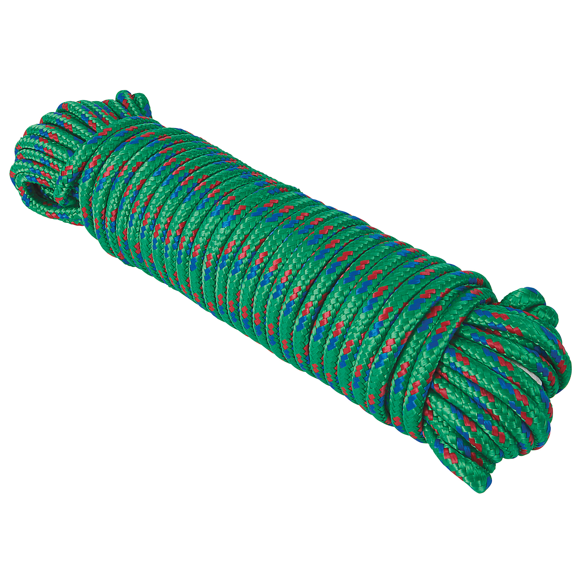 Ironton 3/8in. x 100ft. Poly Rope, Diamond Braided, Green | Northern Tool