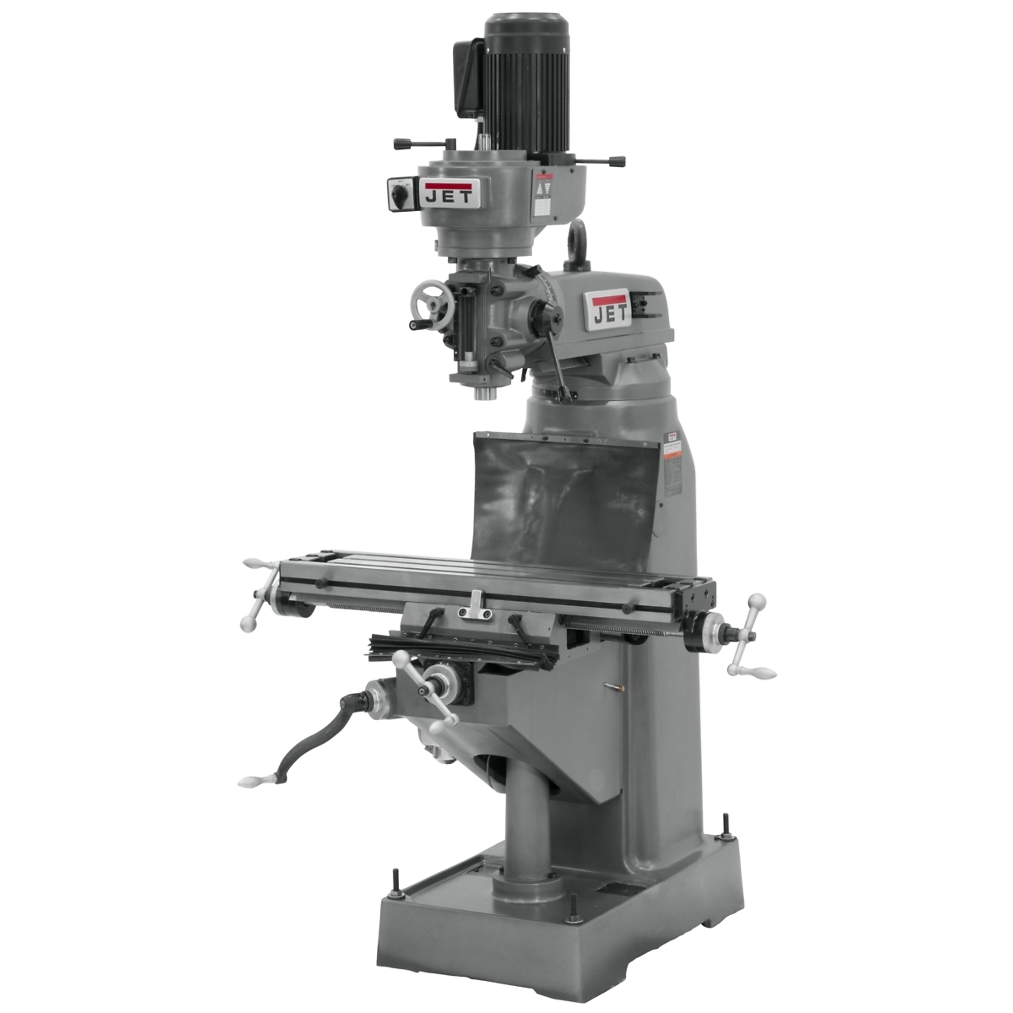 JET, Milling Machine, Horsepower 2 HP, Volts 230 Model# JTM-1 ...