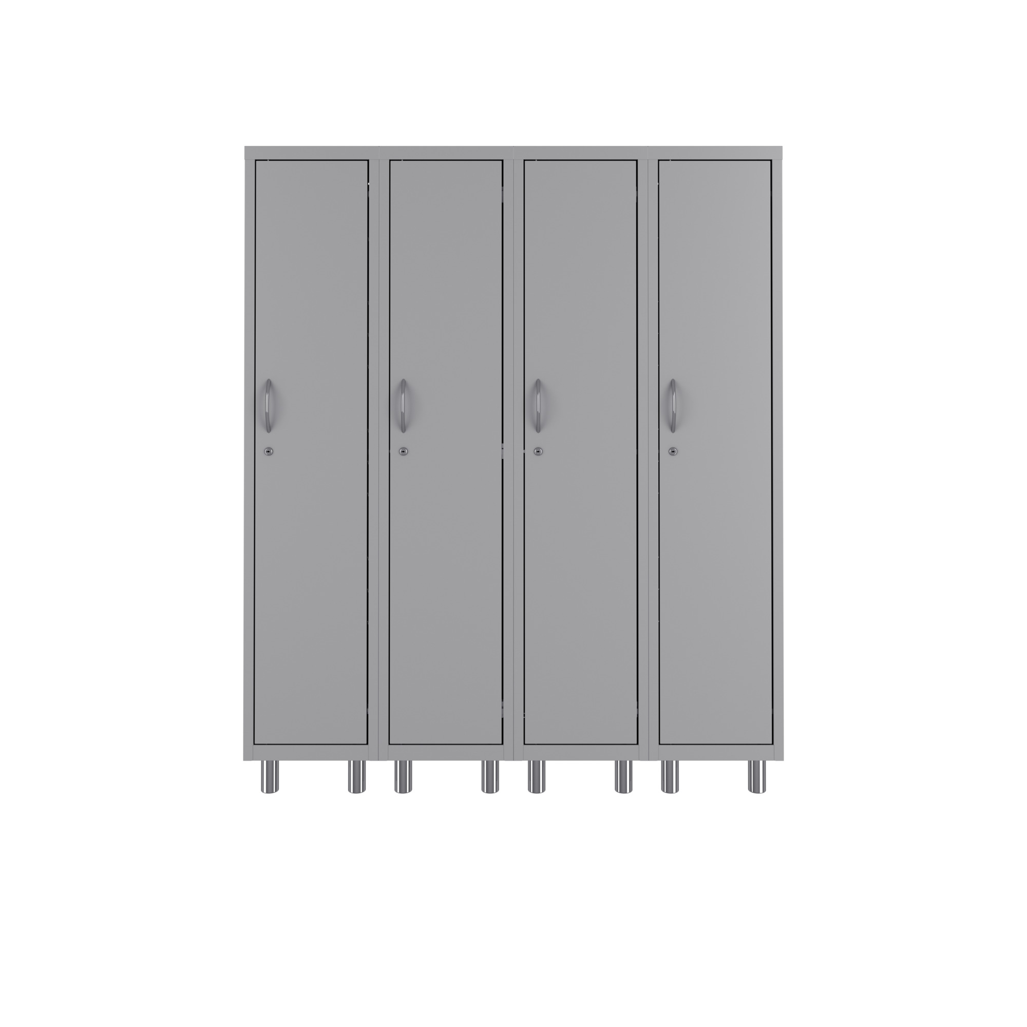 Hirsh Industries, Huxley Garage Storage Locker, 4 pack, Height 72 in ...