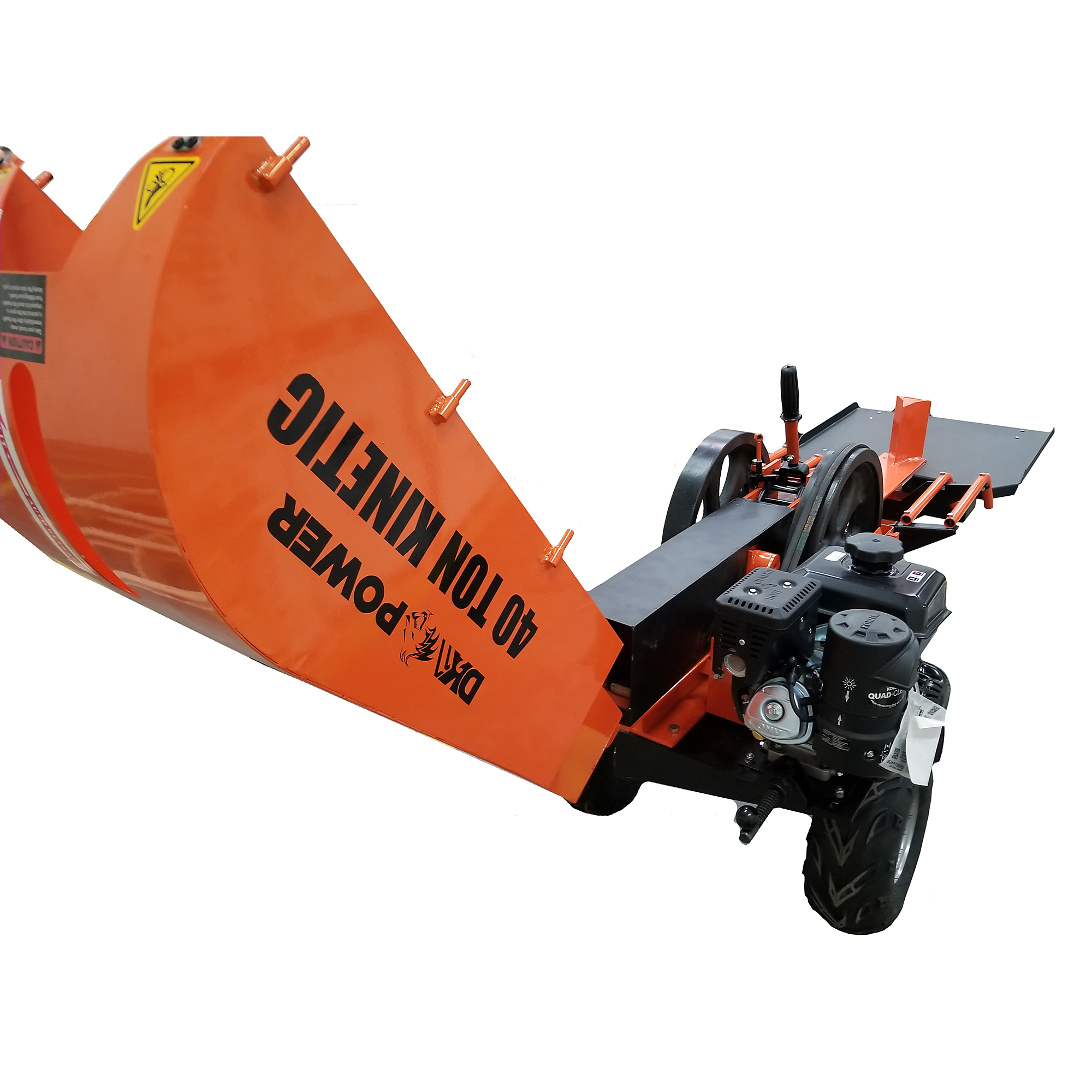 DK2 Power, 40 ton kinectic 1 sec log splitter, Ram Force 40 Tons, Max ...