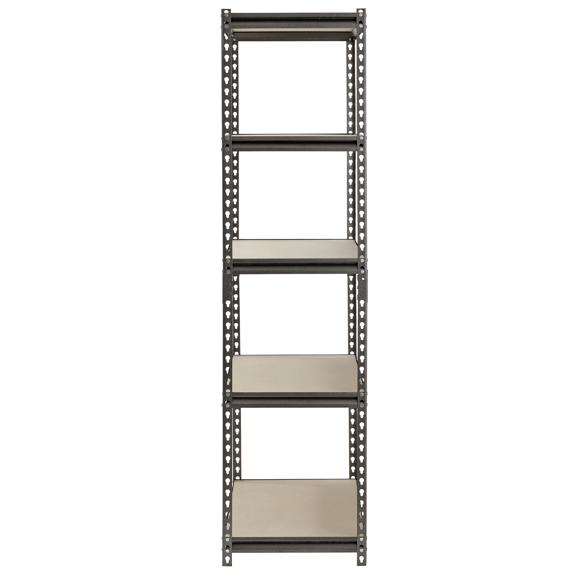 Edsal Muscle Rack, Silver Vein 5 Tier 36in.Wx18in.Dx72in.H Shelving ...