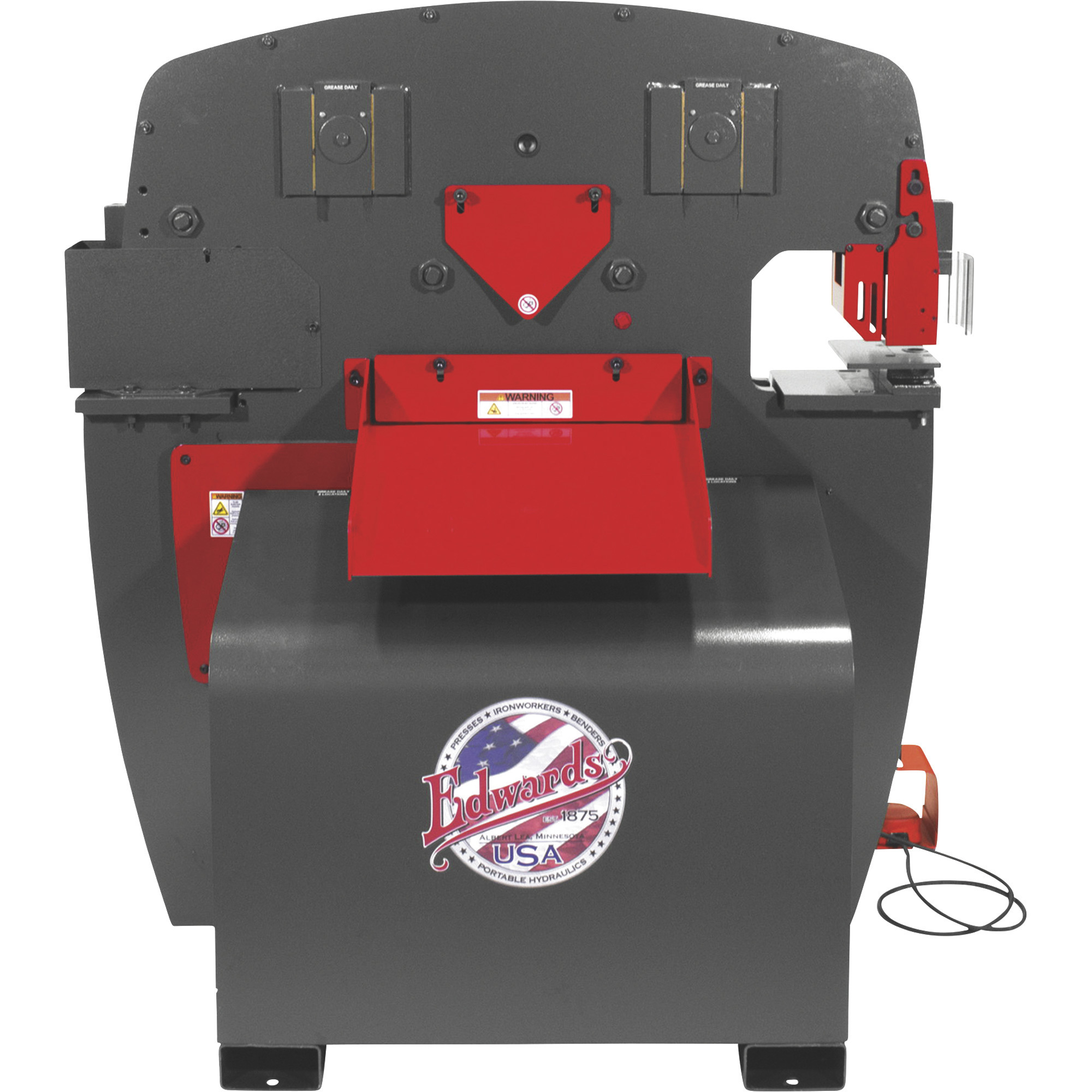 Edwards JAWS 100-Ton Ironworker with Accessory Pack, Single Phase, 230 ...
