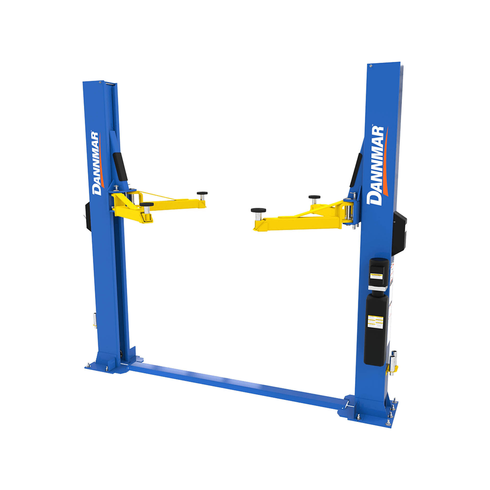 Dannmar, 8000 lbs. Capacity Two Post Lift Floorplate, Capacity 8000 lb ...