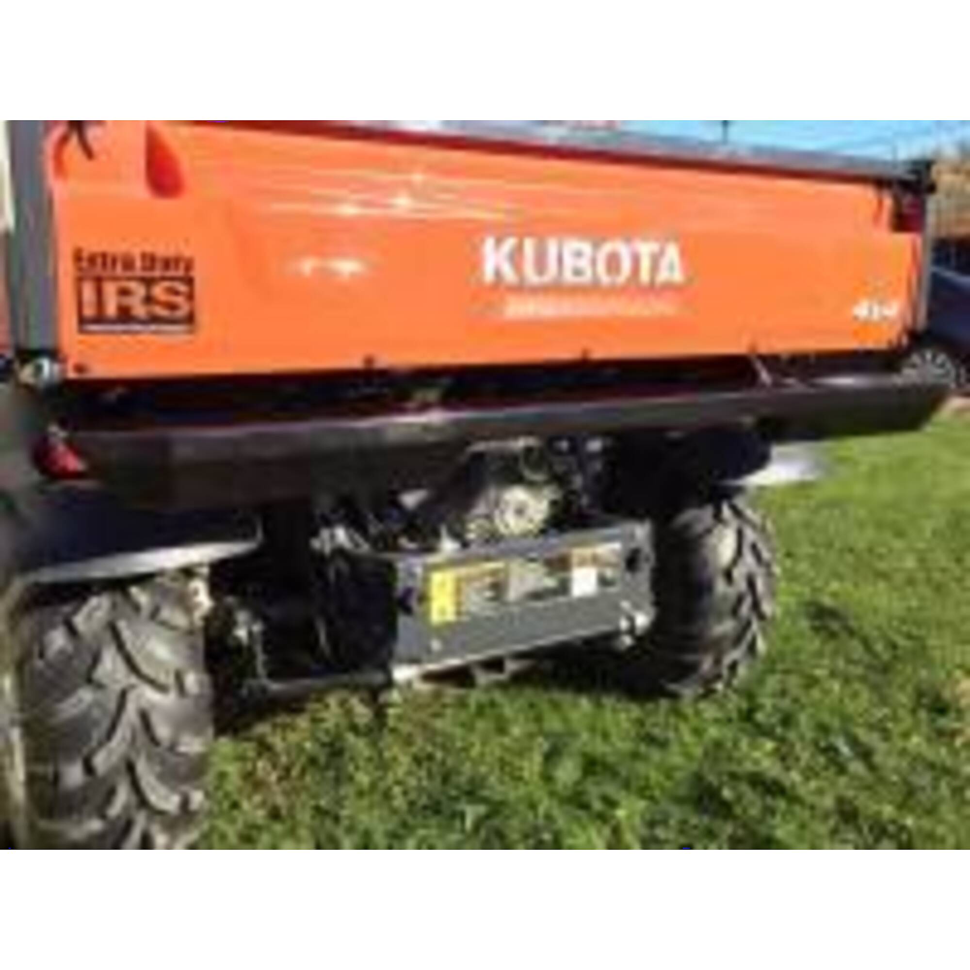Extreme Metal Products, Kubota RTV Rear Bumper, Model# 12717 | Northern ...
