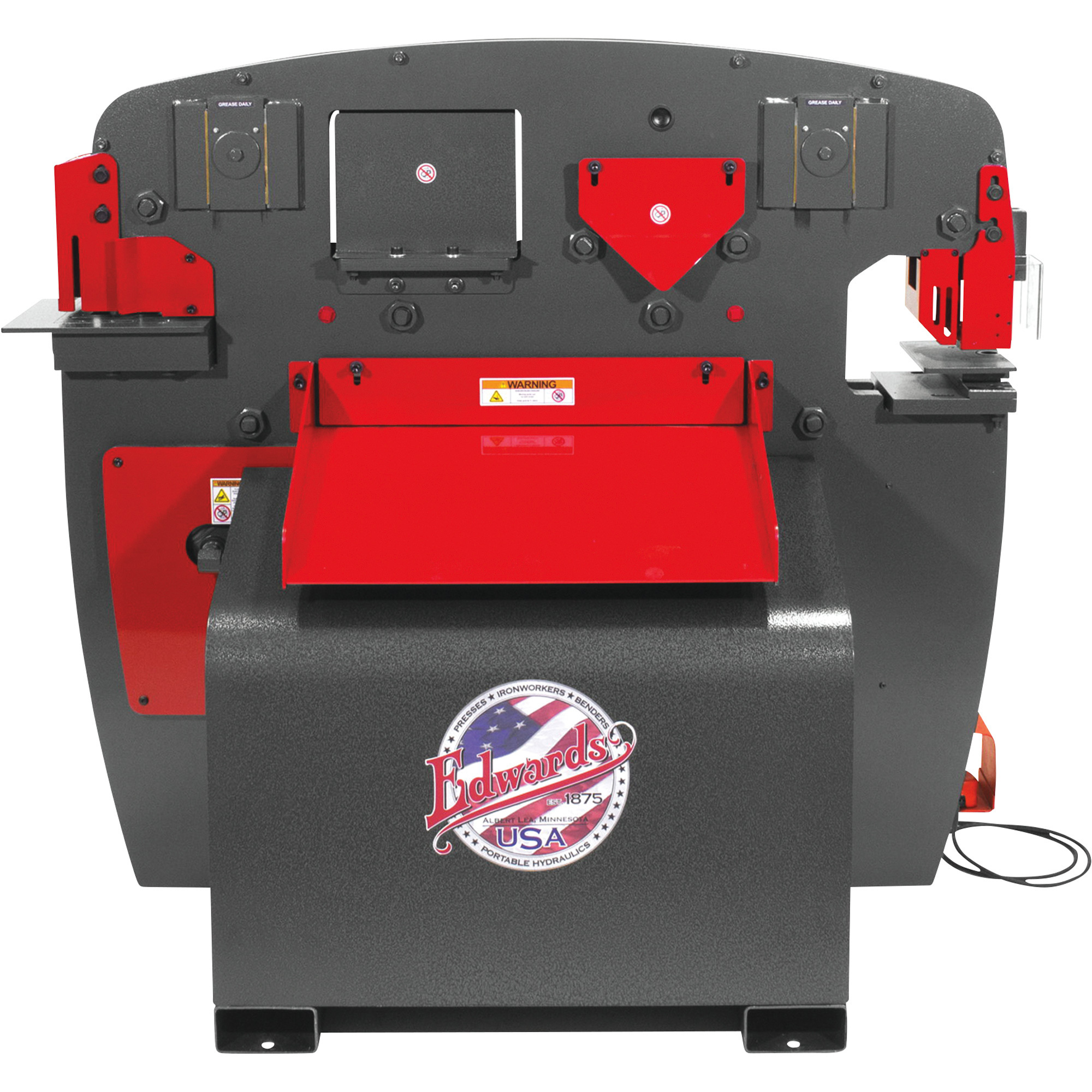 Edwards JAWS 65-Ton Ironworker with Accessory Pack, 3-Phase, 208 Volt ...