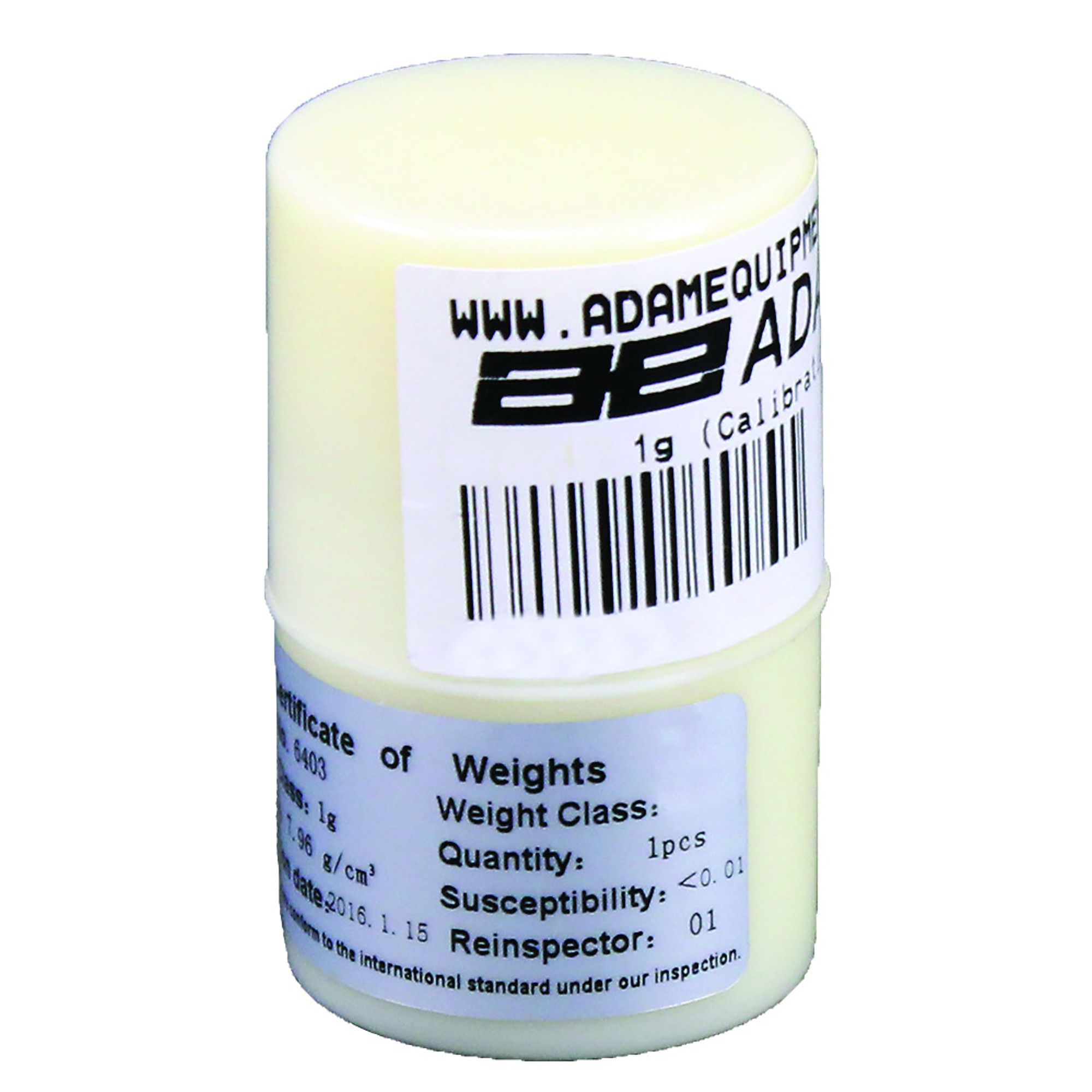 Adam Equipment, ASTM 1 1G Calibration Weight, Model# ASTM 1 - 1G ...