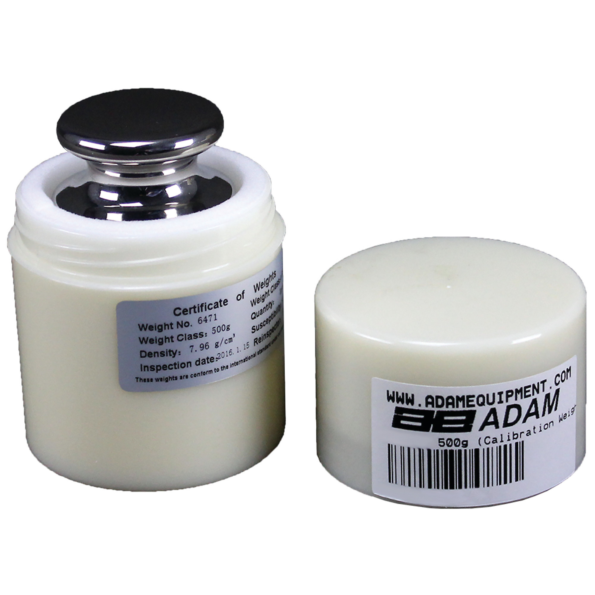 Adam Equipment, ASTM 1 500G Calibration Weight, Model# ASTM 1 - 500G ...