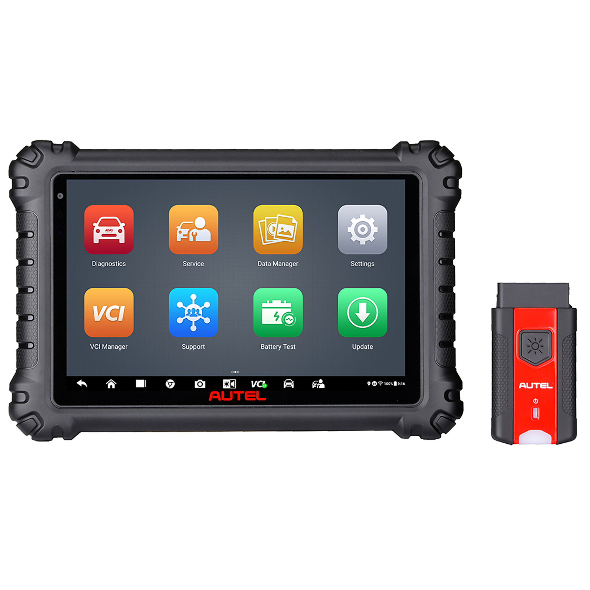 Autel, Diag Scan Tool, 8” Touchscreen, Android 7.x,, Model# MS906PRO ...