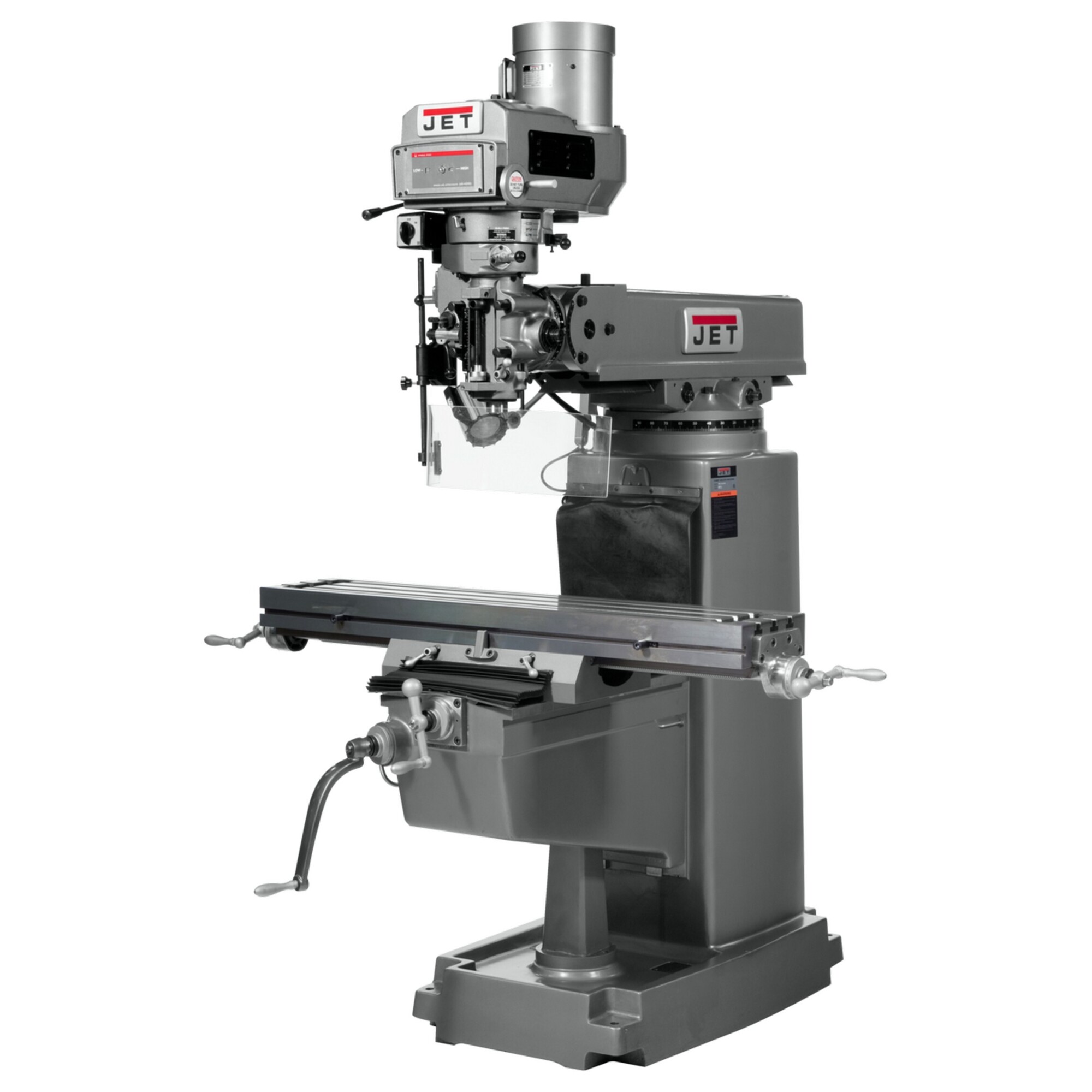 JET, Milling Machine, Horsepower 3 HP, Volts Multi, Model# JTM-1050 CNC ...