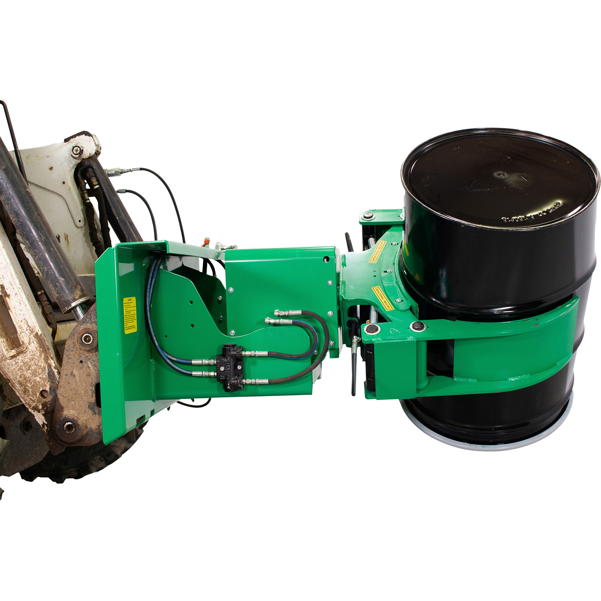 Valley Craft Drum Clamp and Rotate Powered Skid Steer Attachment, Skid ...