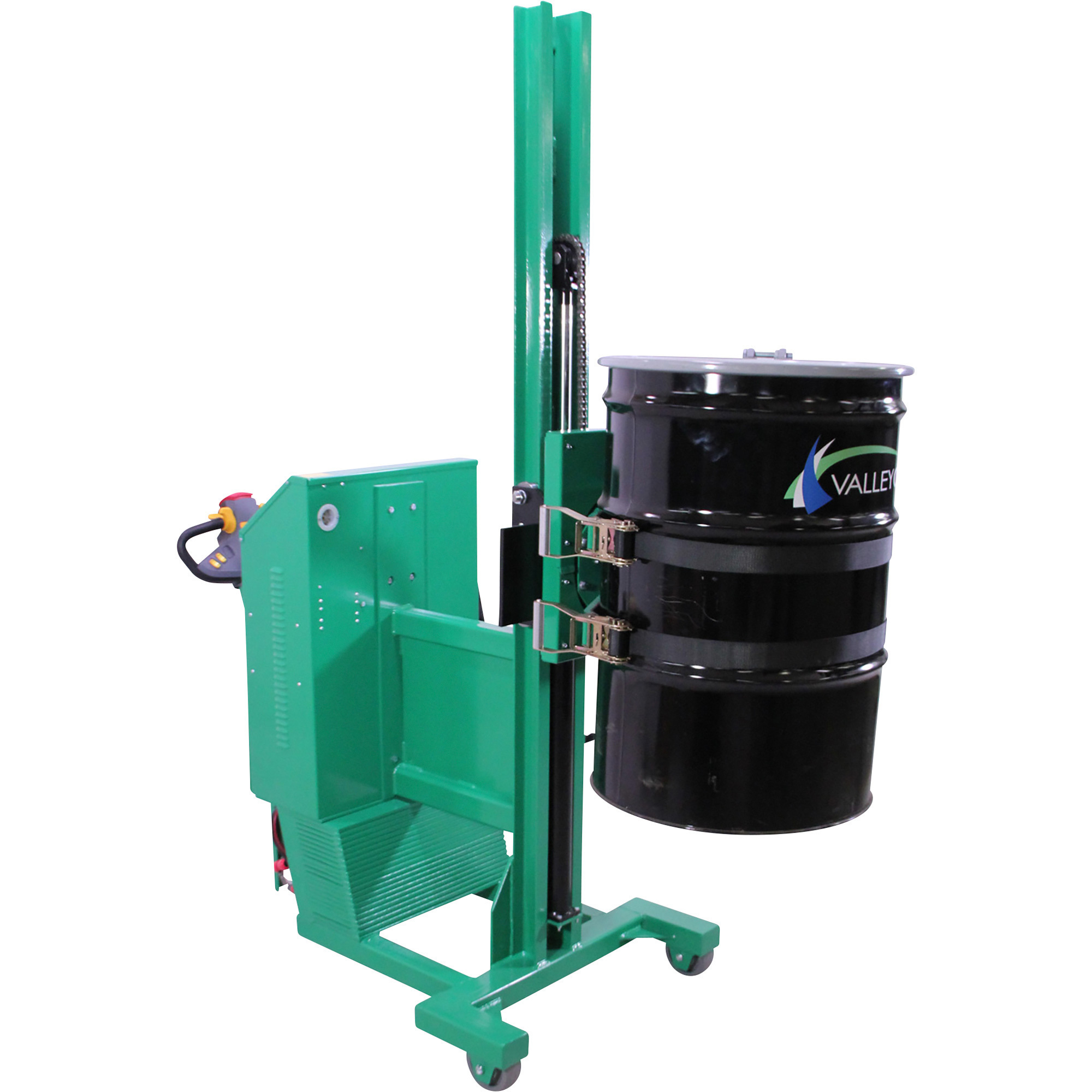 Valley Craft Power Drive Roto Drum Lifter — 800-Lb. Capacity, 90in ...