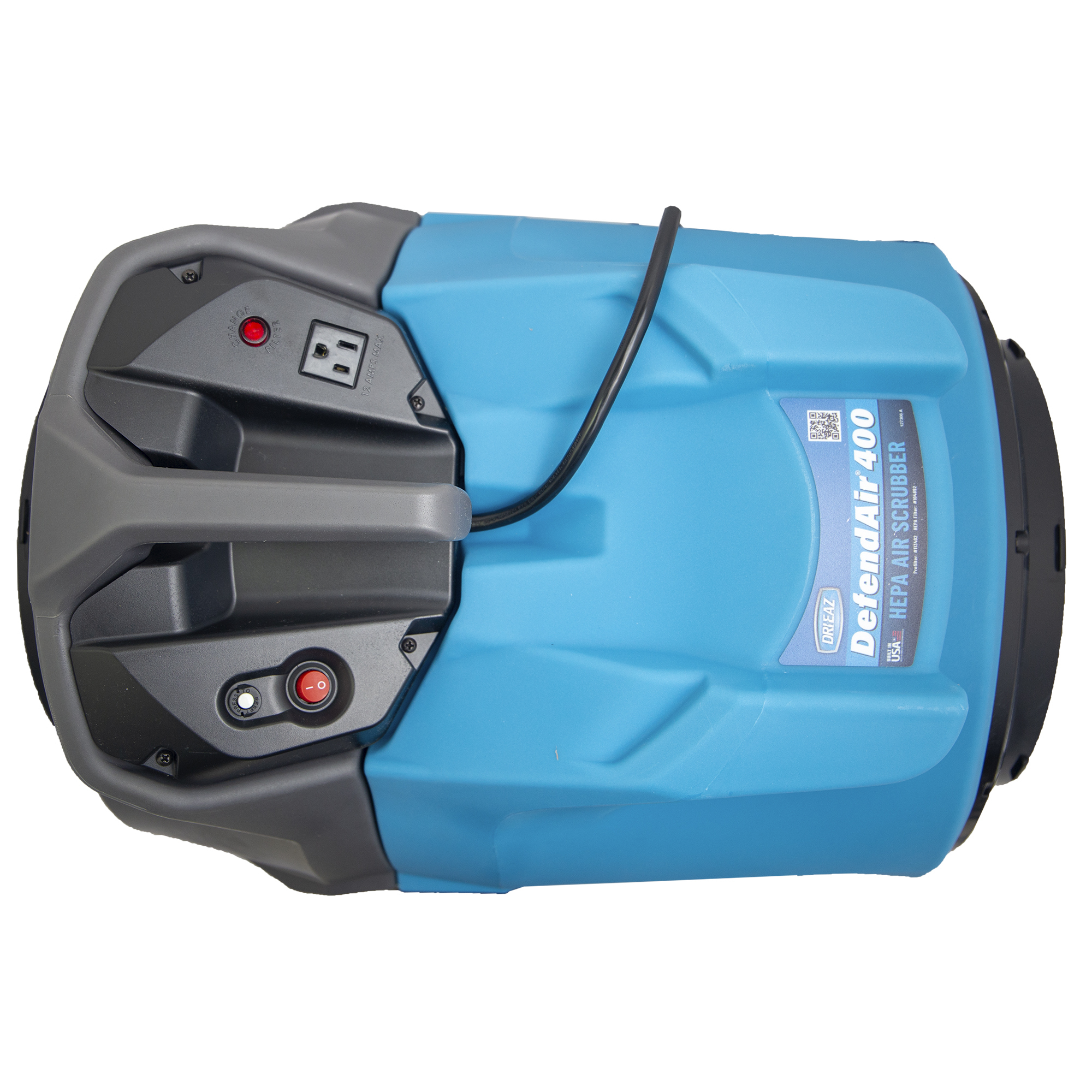 DriEaz, Dri Eaz DefendAir 400 Portable HEPA air scrubber, Air Delivery ...
