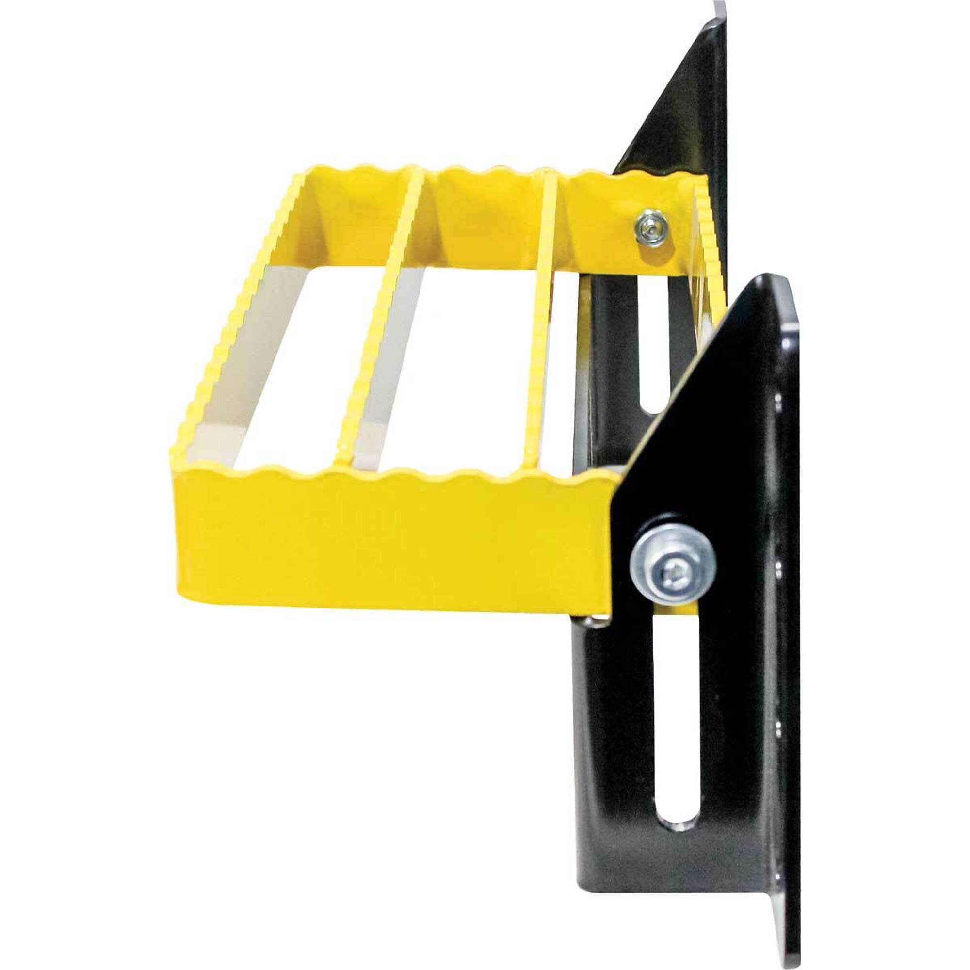 K & M, Universal Flip-Up Tractor Step, Yellow/Black, Model# 3452 ...